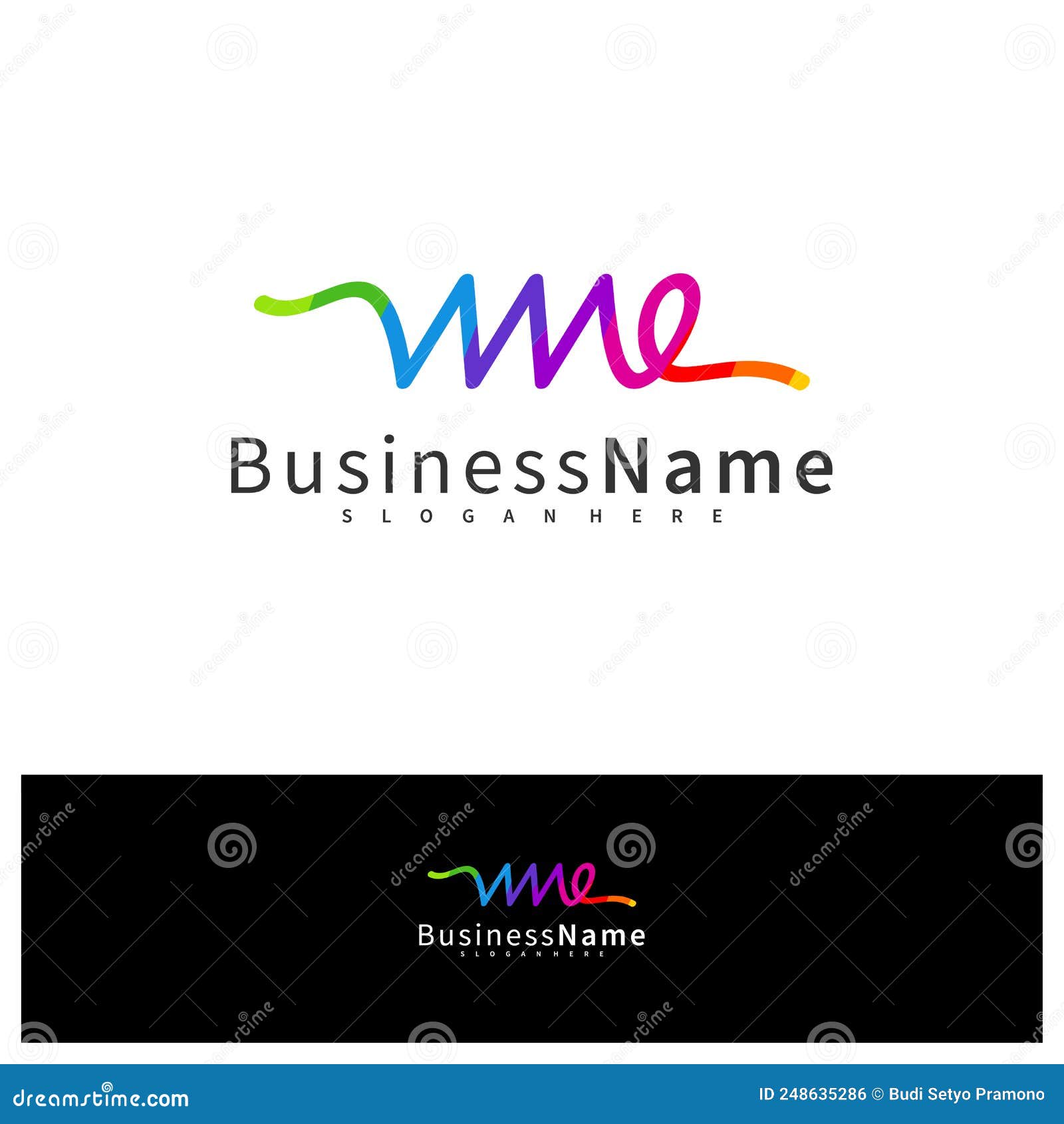 Letter WME Logo Design Vector Template, Initial WME Logo Concepts ...