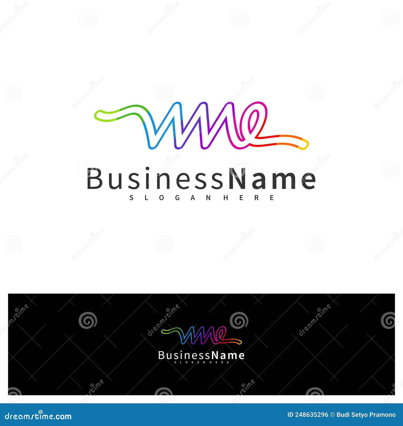 Letter WME Logo Design Vector Template, Initial WME Logo Concepts ...