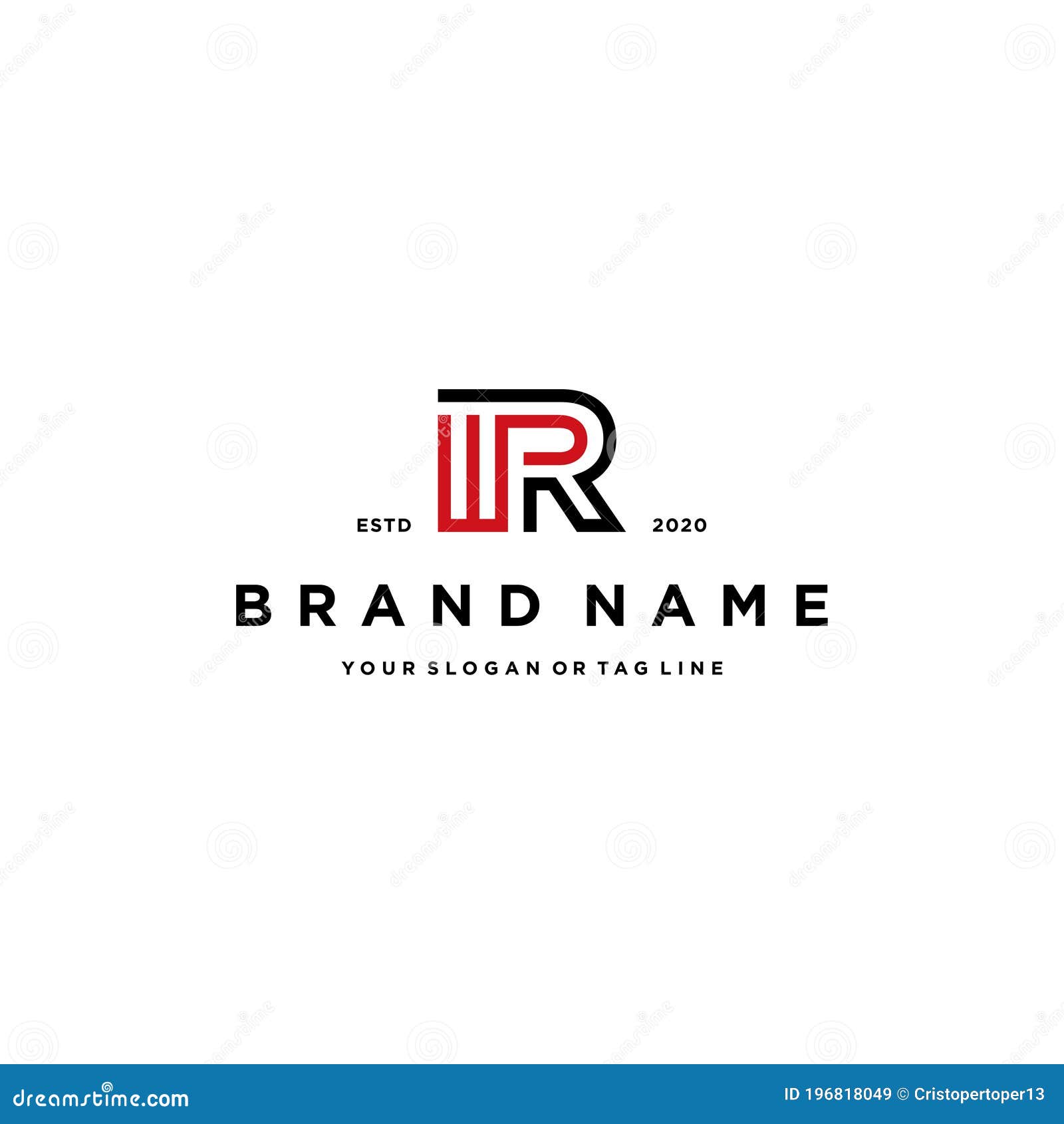 Letter WPR Logo Design Vector Stock Vector - Illustration of identity ...