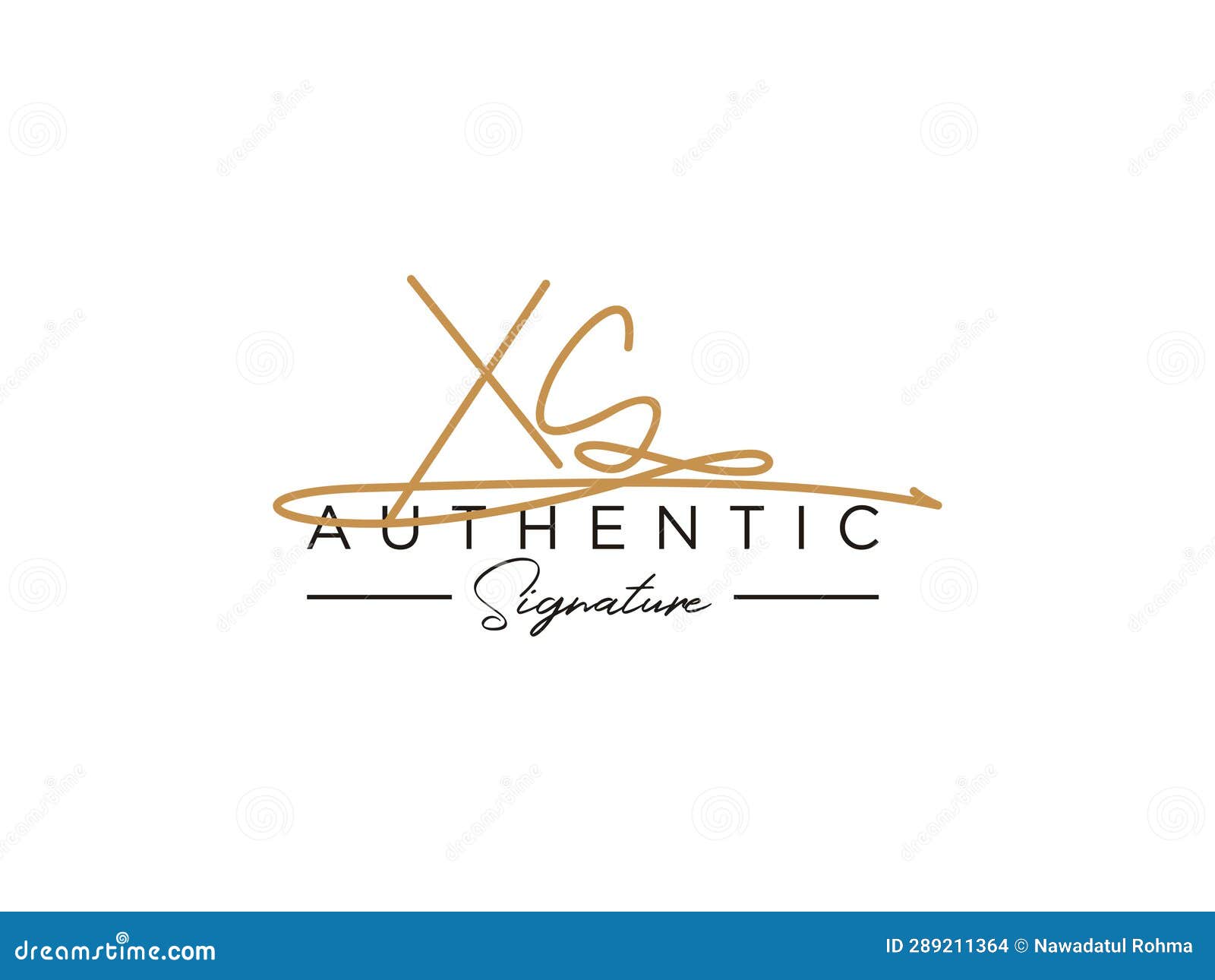 Letter XC Signature Logo Template Vector Stock Vector - Illustration of ...
