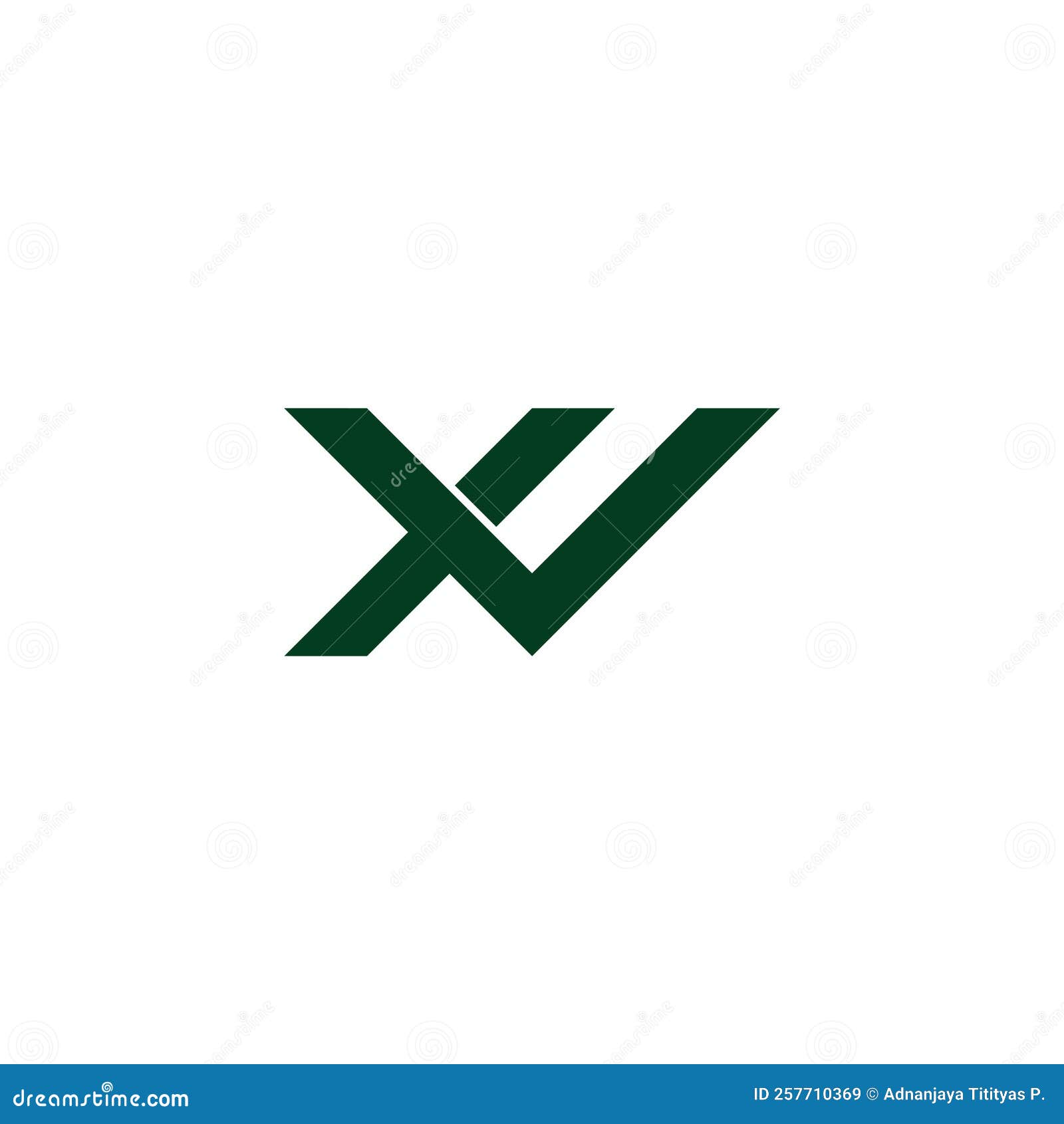 Letter Xl Simple Geometric Linked Line Logo Vector Stock Vector ...