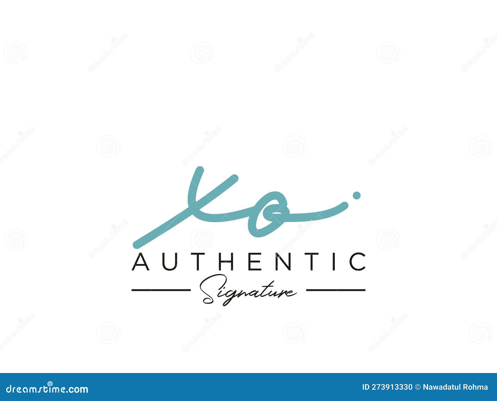 Letter XO Signature Logo Template Vector Stock Vector - Illustration of ...
