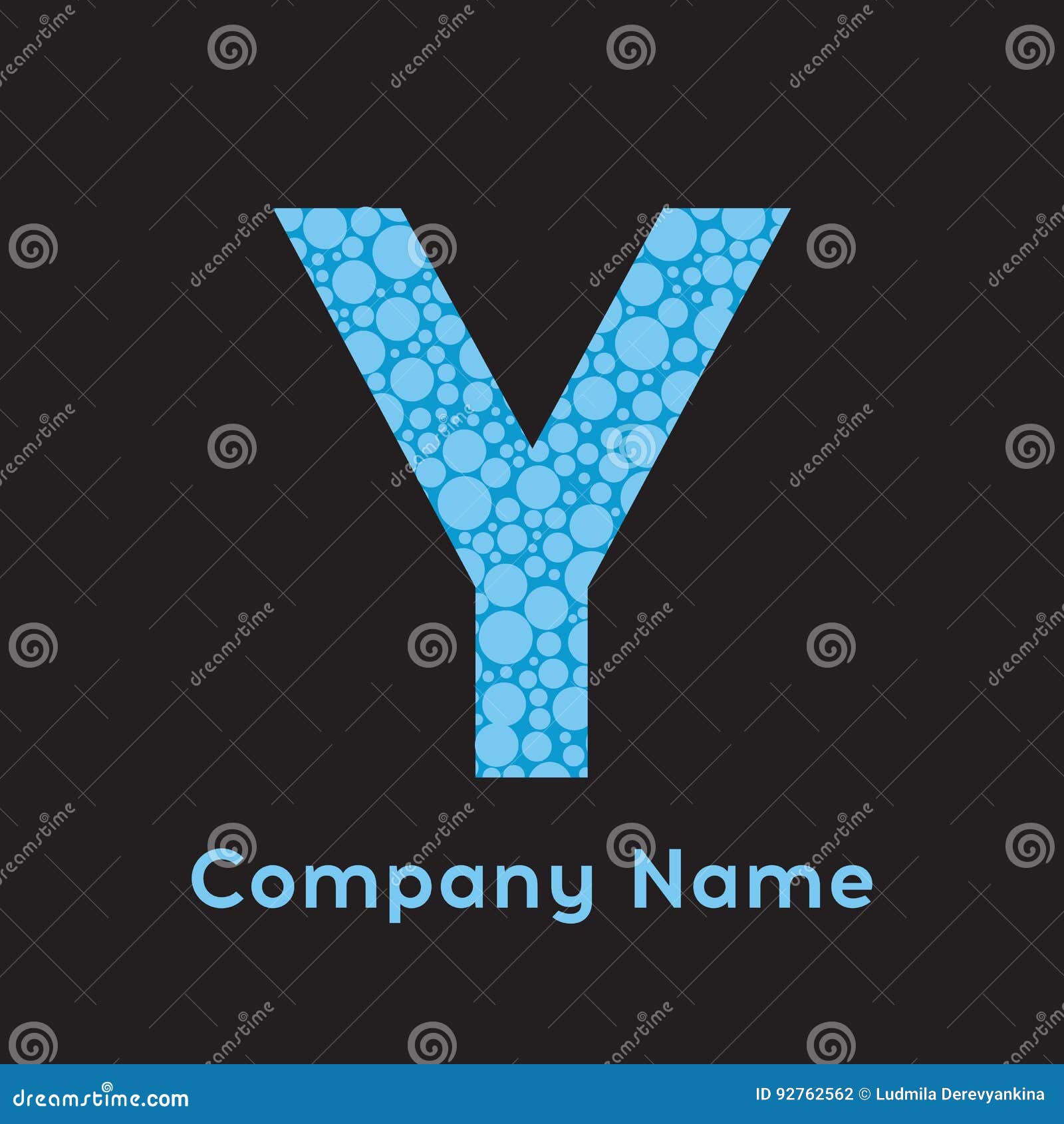 Letter Y Bubbles Vector. Gold Bubble Design Vector Illustration. Stock ...