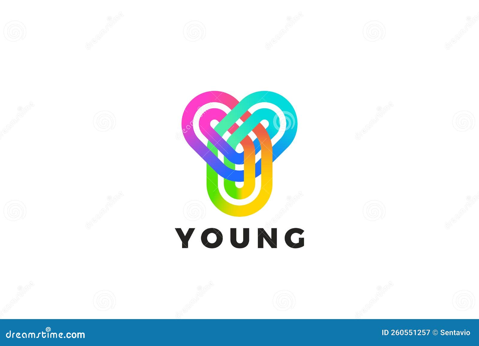 Letter Y Logo Design Loop Infinite Vector Template Colorful Linear ... Letter Y Logo Design Loop Infinite Vector Template Colorful Linear ...