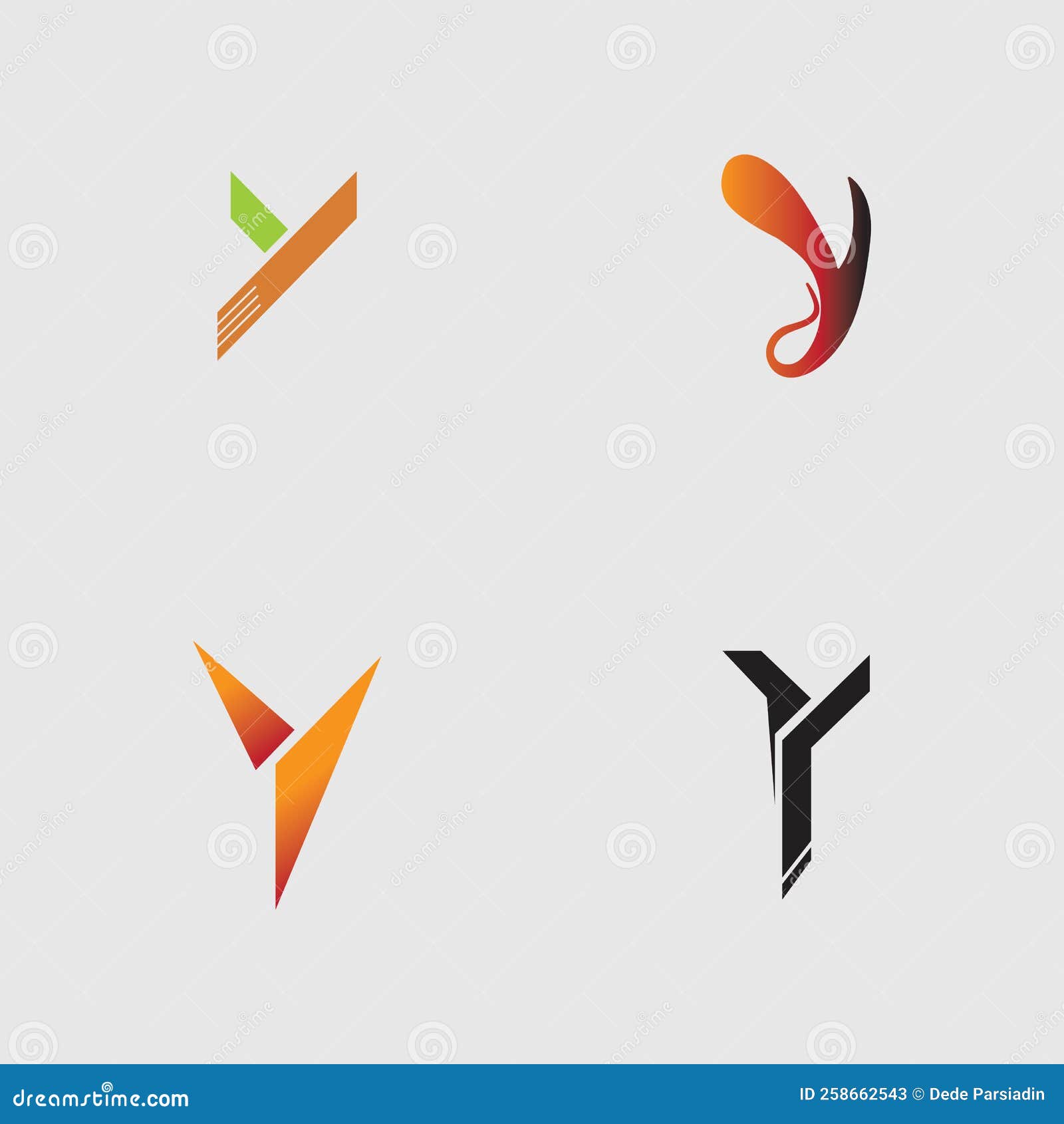 Letter Y Logo Template Vector Icon Design Stock Vector - Illustration ...