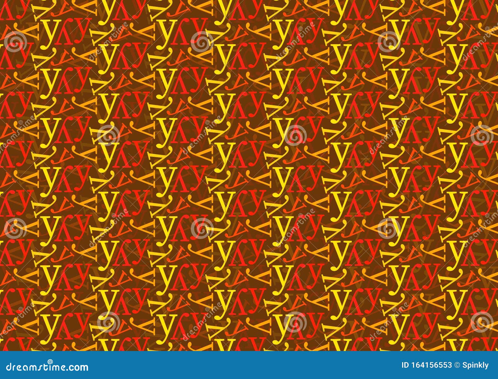 Letter Y Pattern in Different Colored Shades for Wallpaper Stock ...