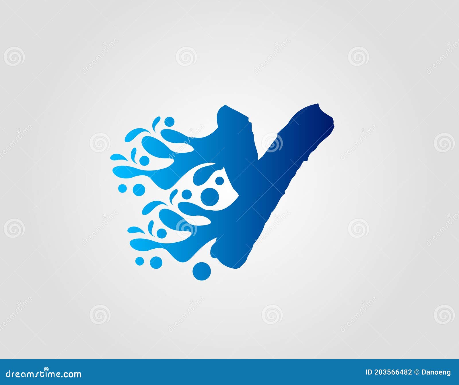 Letter Y with Splash Water Logo Template Vector Stock Vector ...