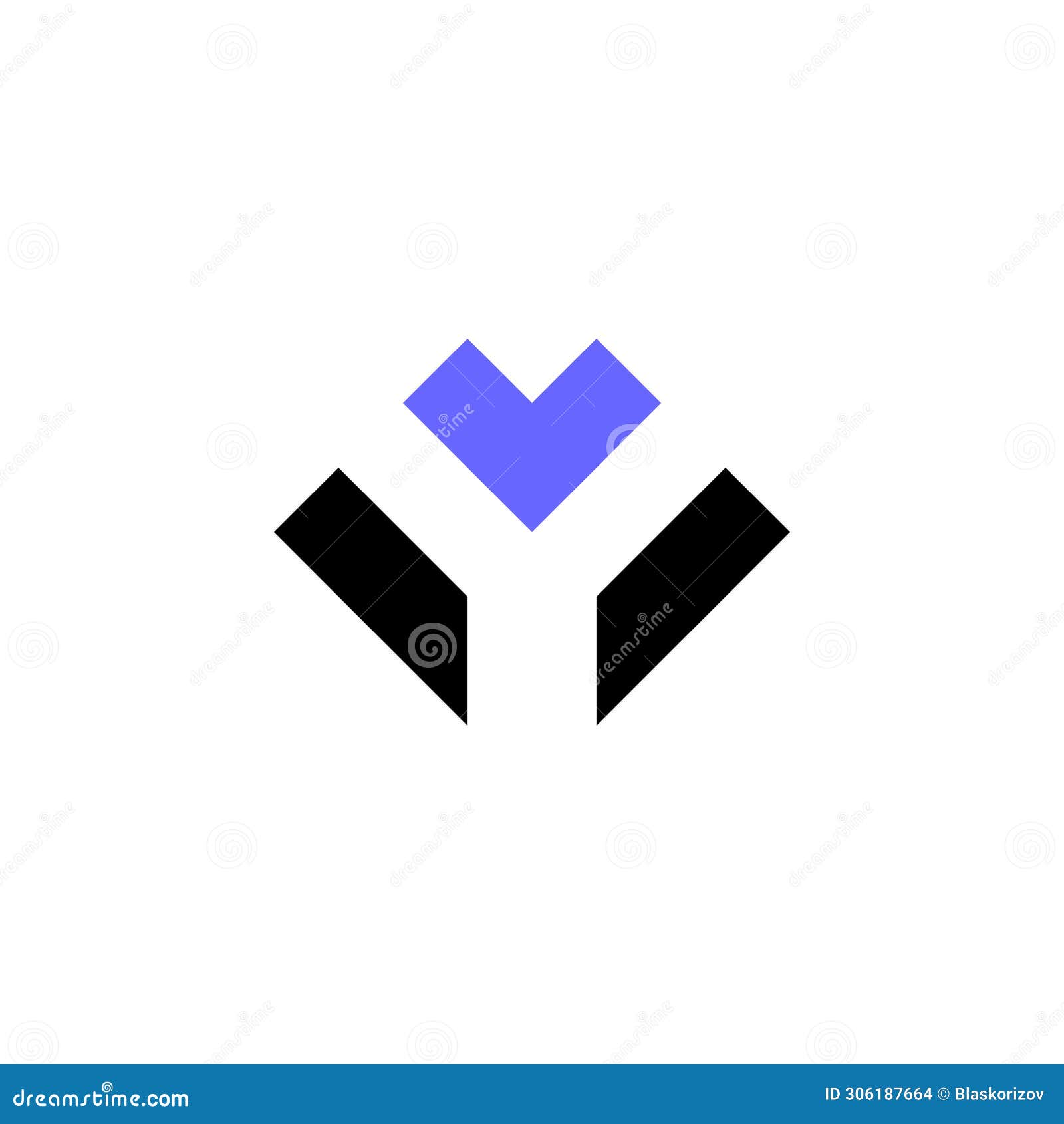 Letter Y Symbol Logo Vector Stock Illustration - Illustration of ...