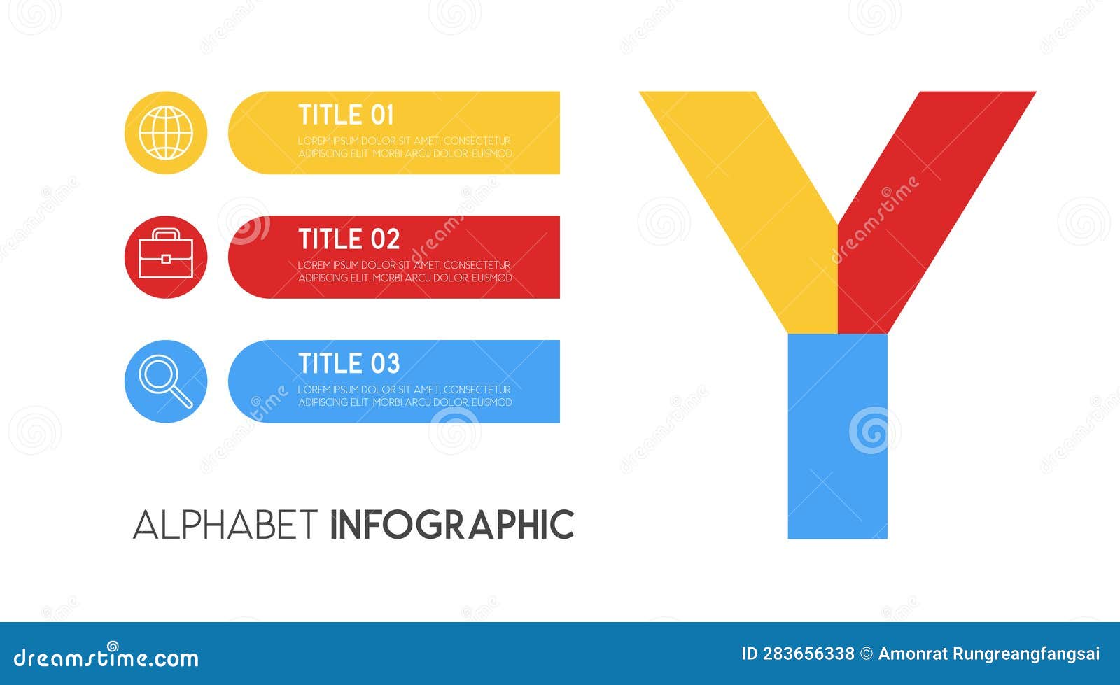 Letter Y Vector Alphabet and Other Elements for Infographics Stock ...