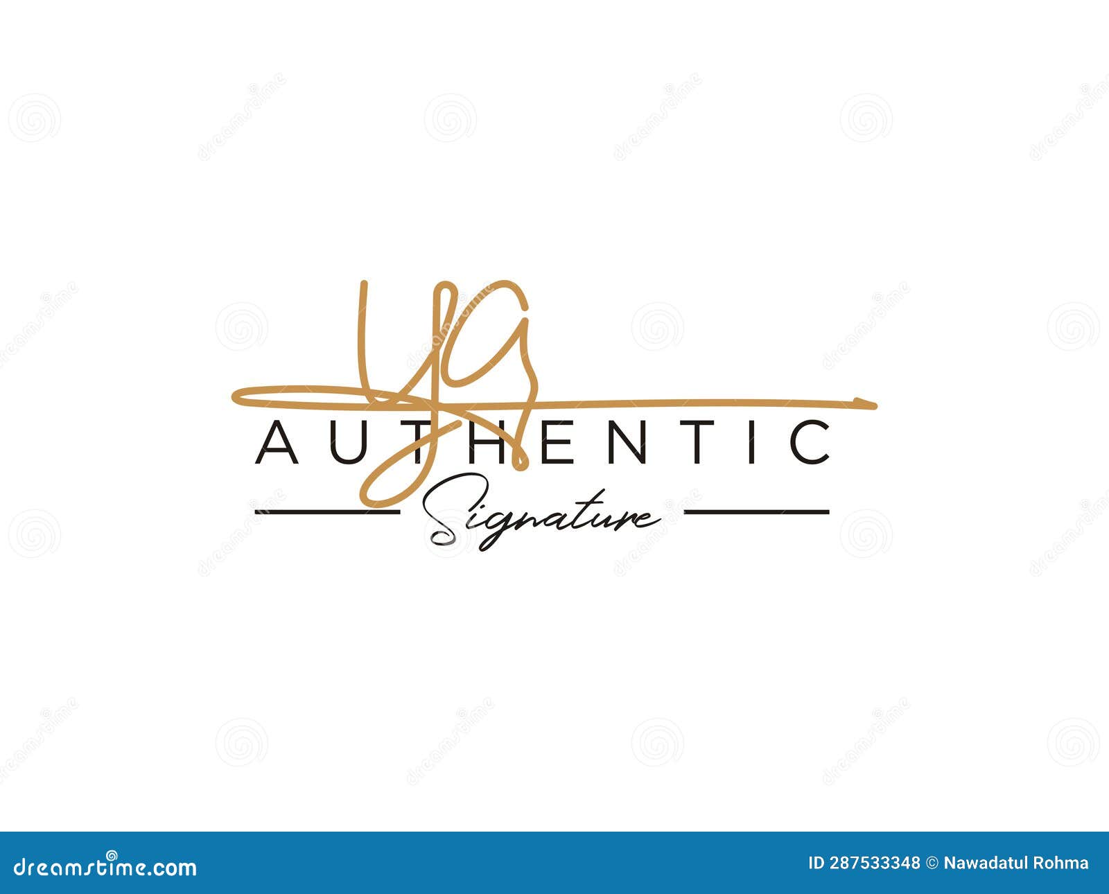 Letter YA Signature Logo Template Vector Stock Vector - Illustration of ...
