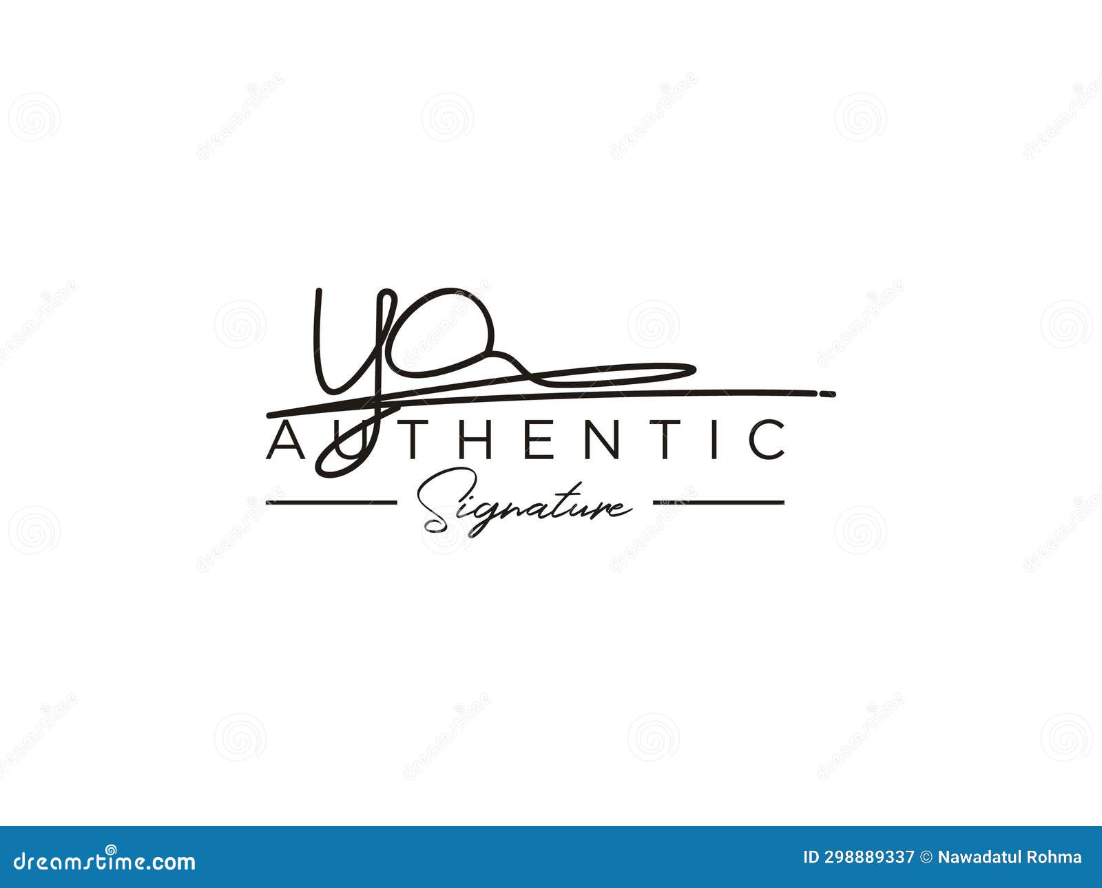 Letter YO Signature Logo Template Vector Stock Vector - Illustration of ...
