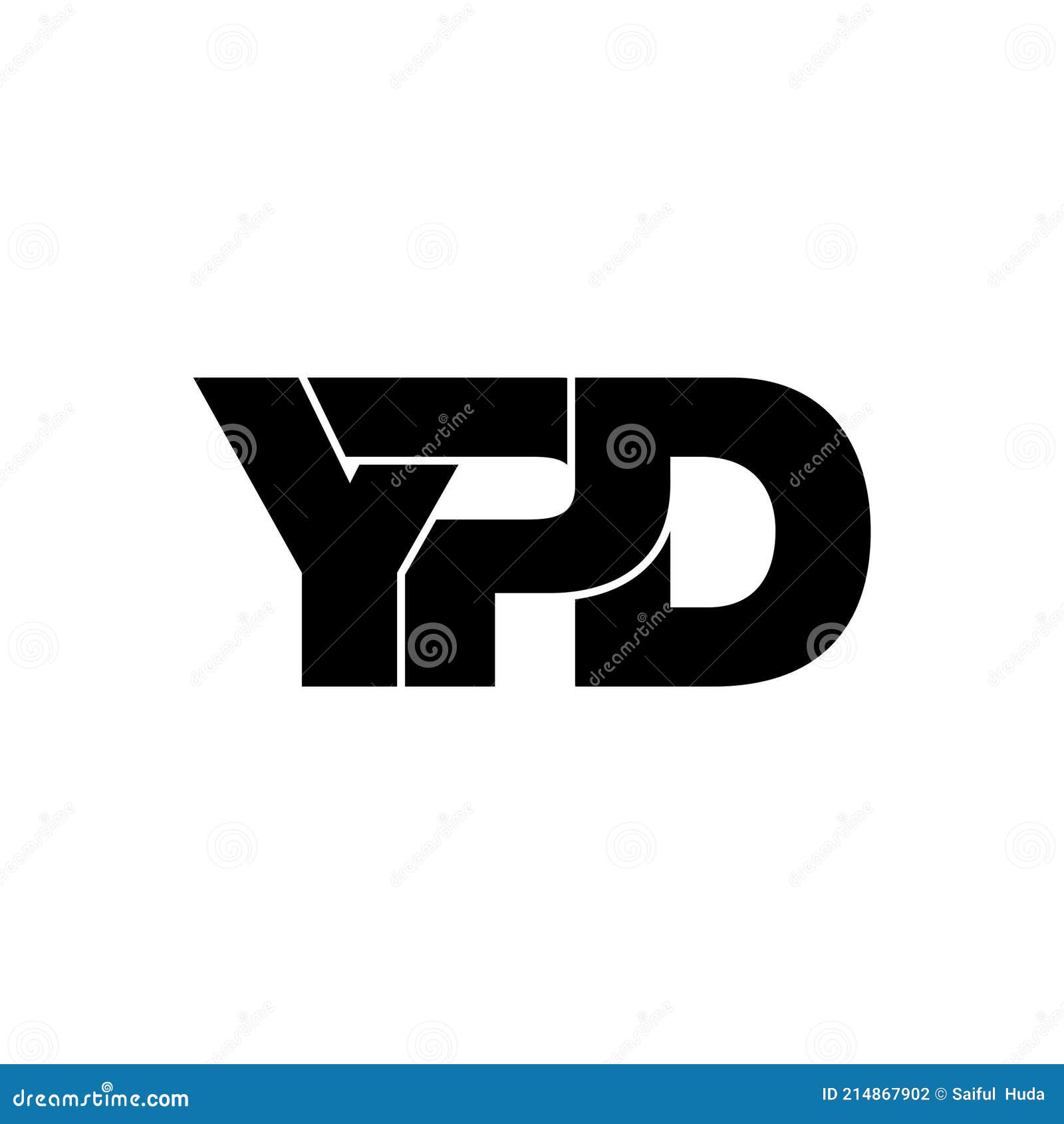 Letter YPD Simple Monogram Logo Icon Design. Stock Vector ...