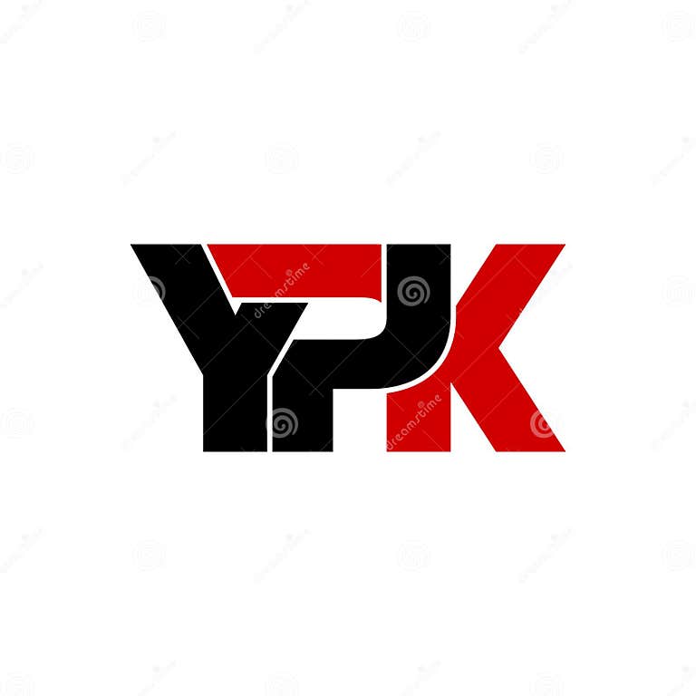 Letter YPK Simple Monogram Logo Icon Design. Stock Vector ...