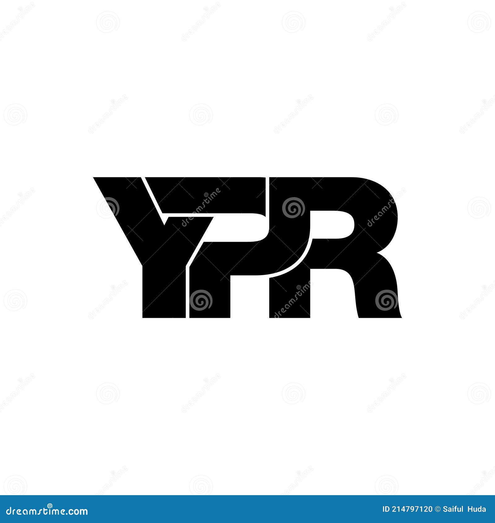 Letter YPR Simple Monogram Logo Icon Design. Stock Vector ...