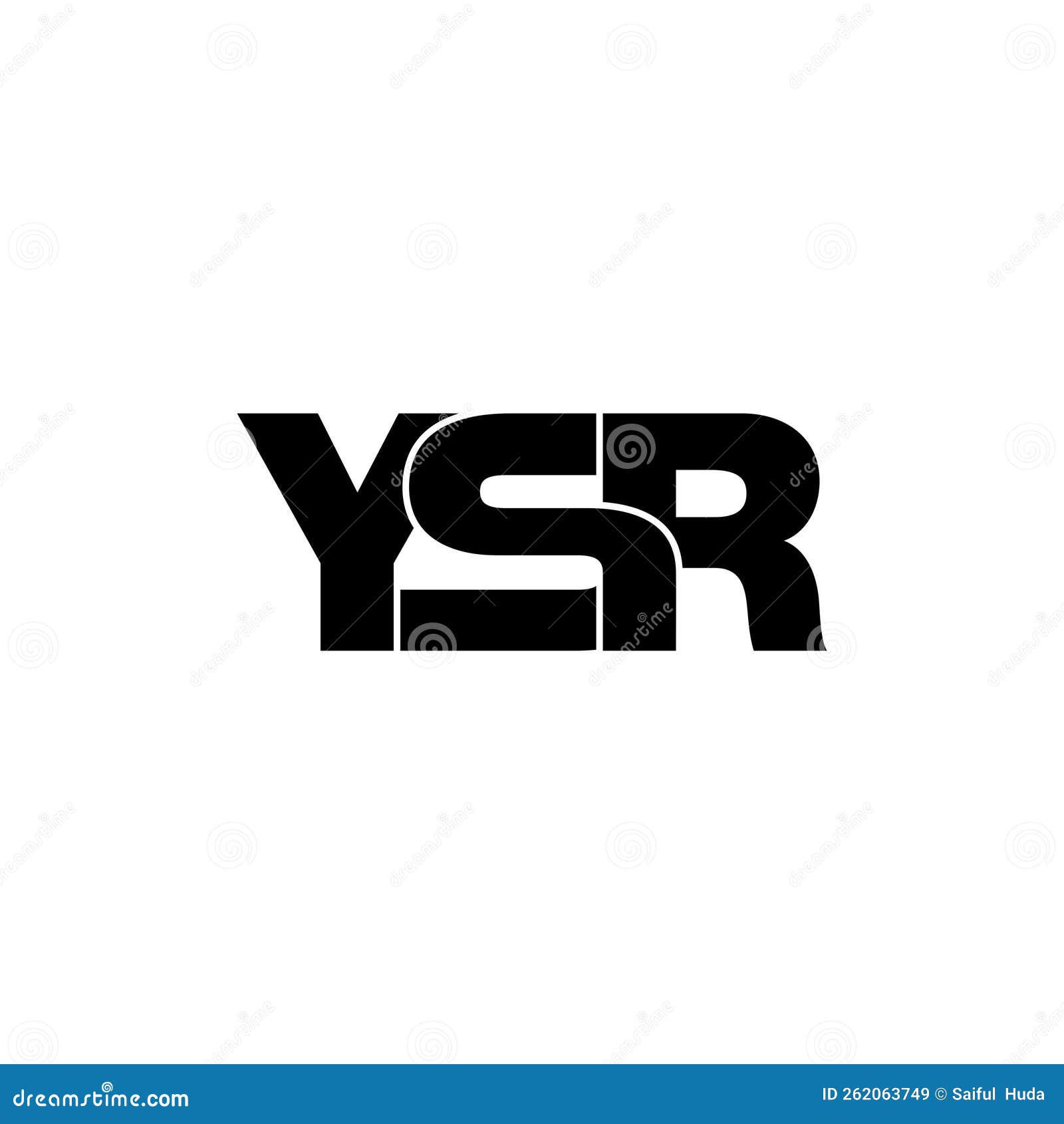 Letter YSR Simple Monogram Logo Icon Design. Stock Vector ...