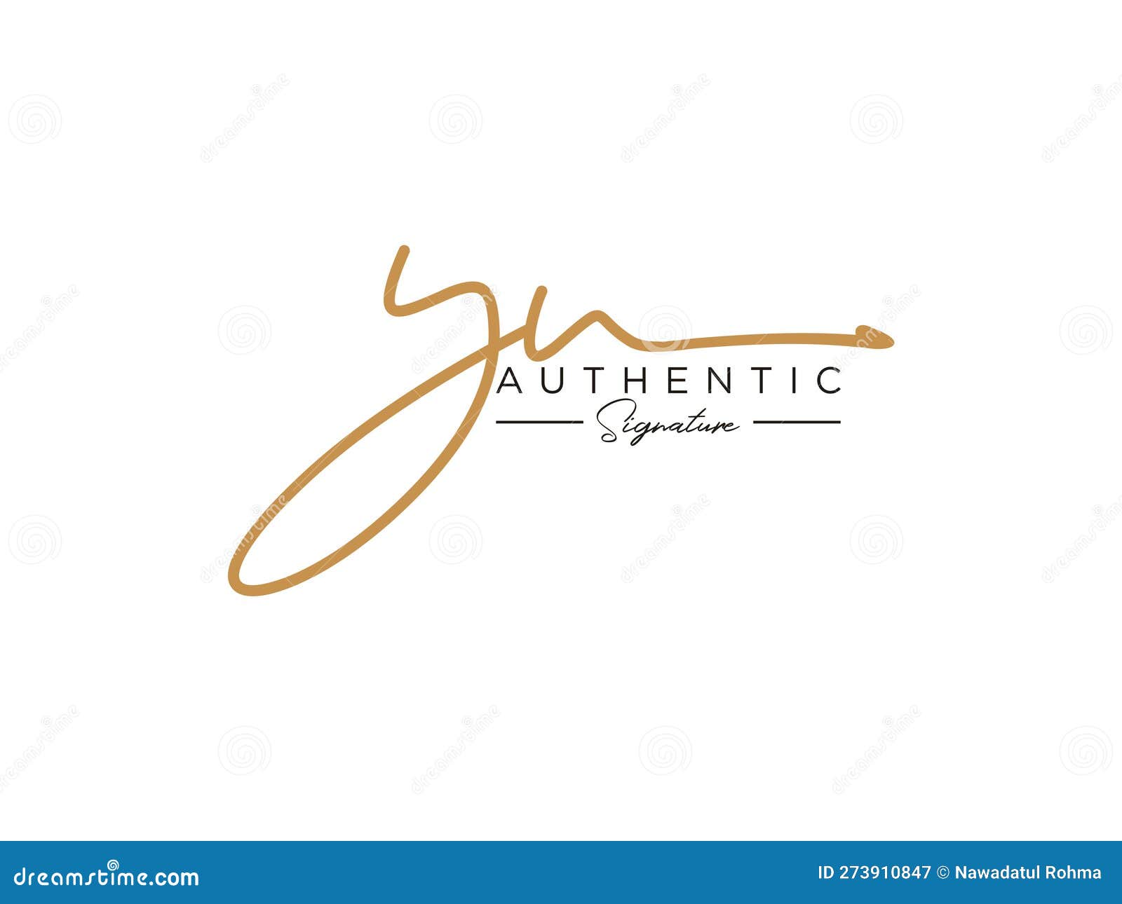 Letter YU Signature Logo Template Vector Stock Vector - Illustration of ...