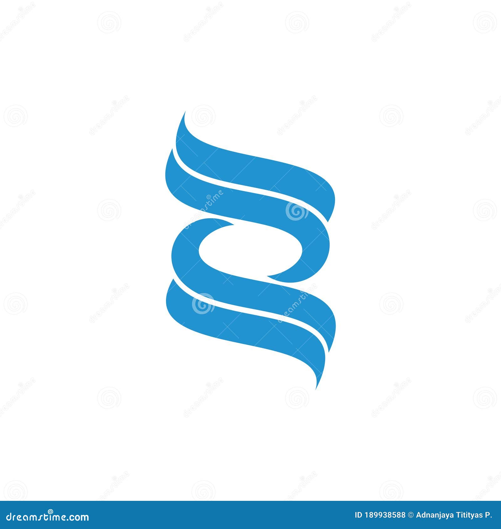 Letter Z Curves Ribbon Logo Vector Stock Vector - Illustration of ...