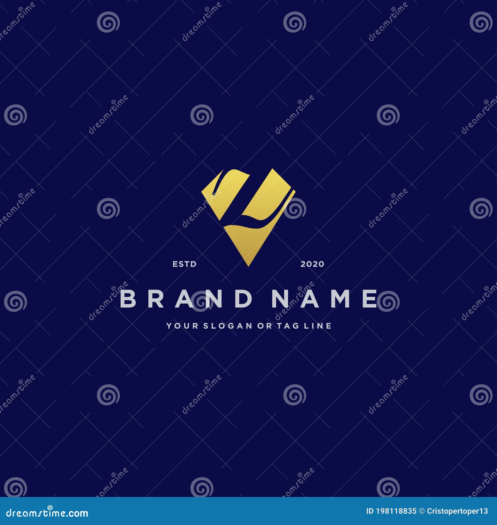 Letter Z Diamond Gold Logo Design Stock Illustration - Illustration of ...