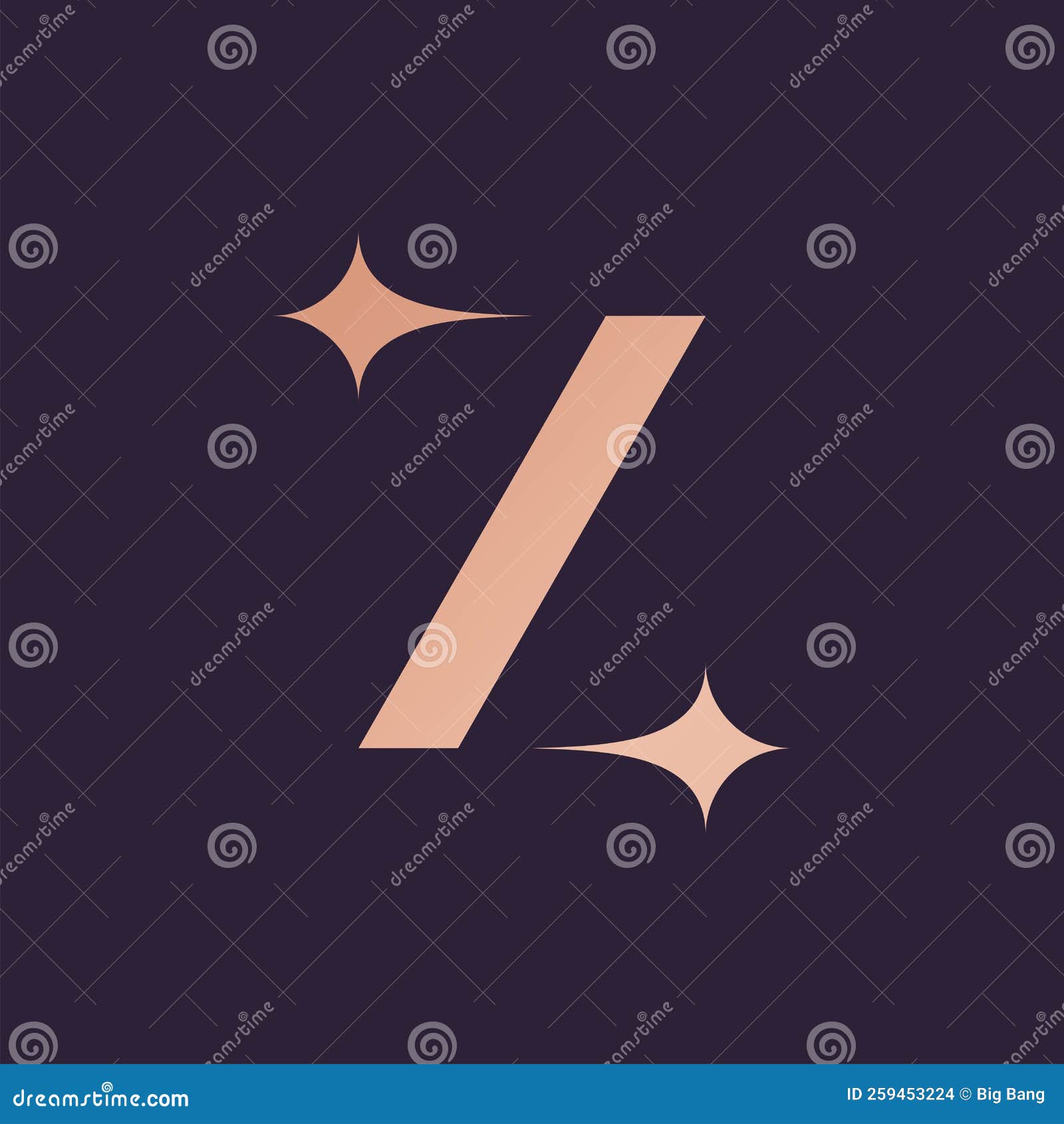 Letter Z Logo Vector Template. Creative Z Letter Initial Logo Design ...