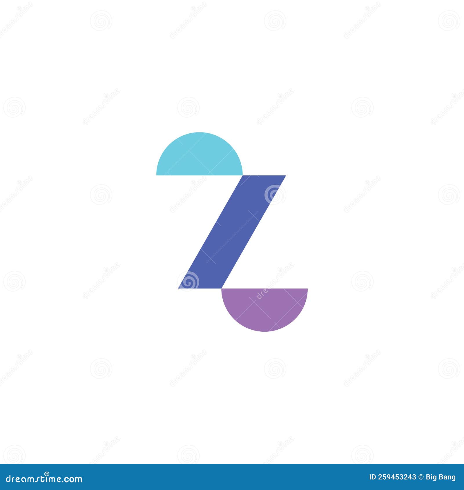 Letter Z Logo Vector Template. Creative Z Letter Initial Logo Design ...