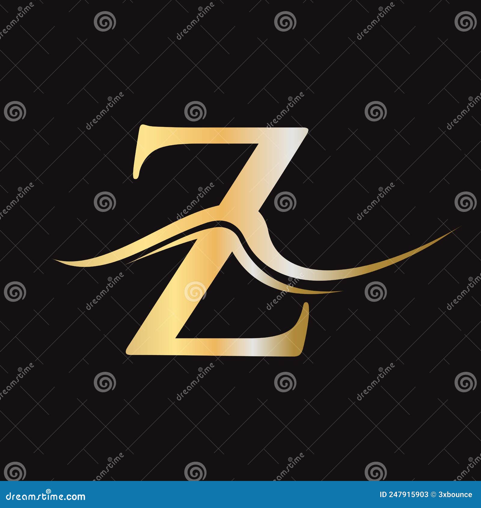 Letter Z Logo Vector Template. Z Logotype Icon Stock Vector ...