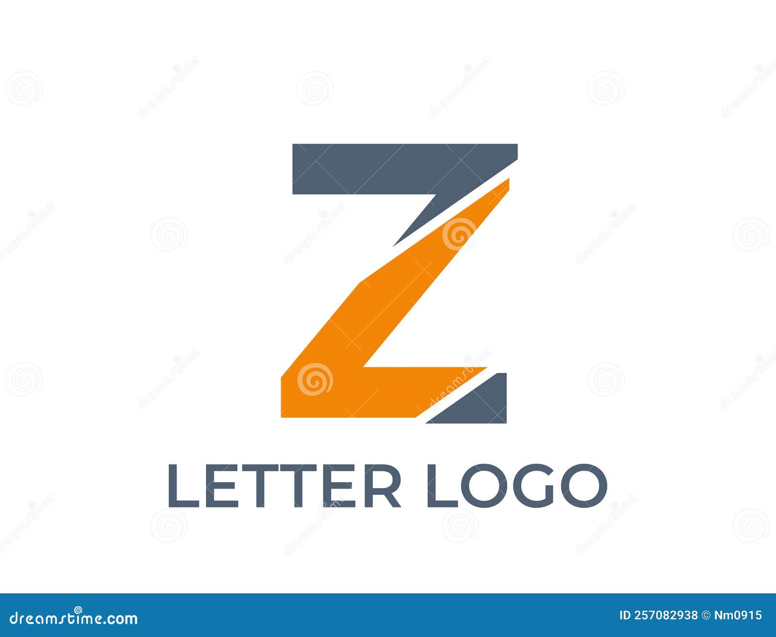 Letter Z Logotype. Creative Alphabet Logo Design Stock Vector ...