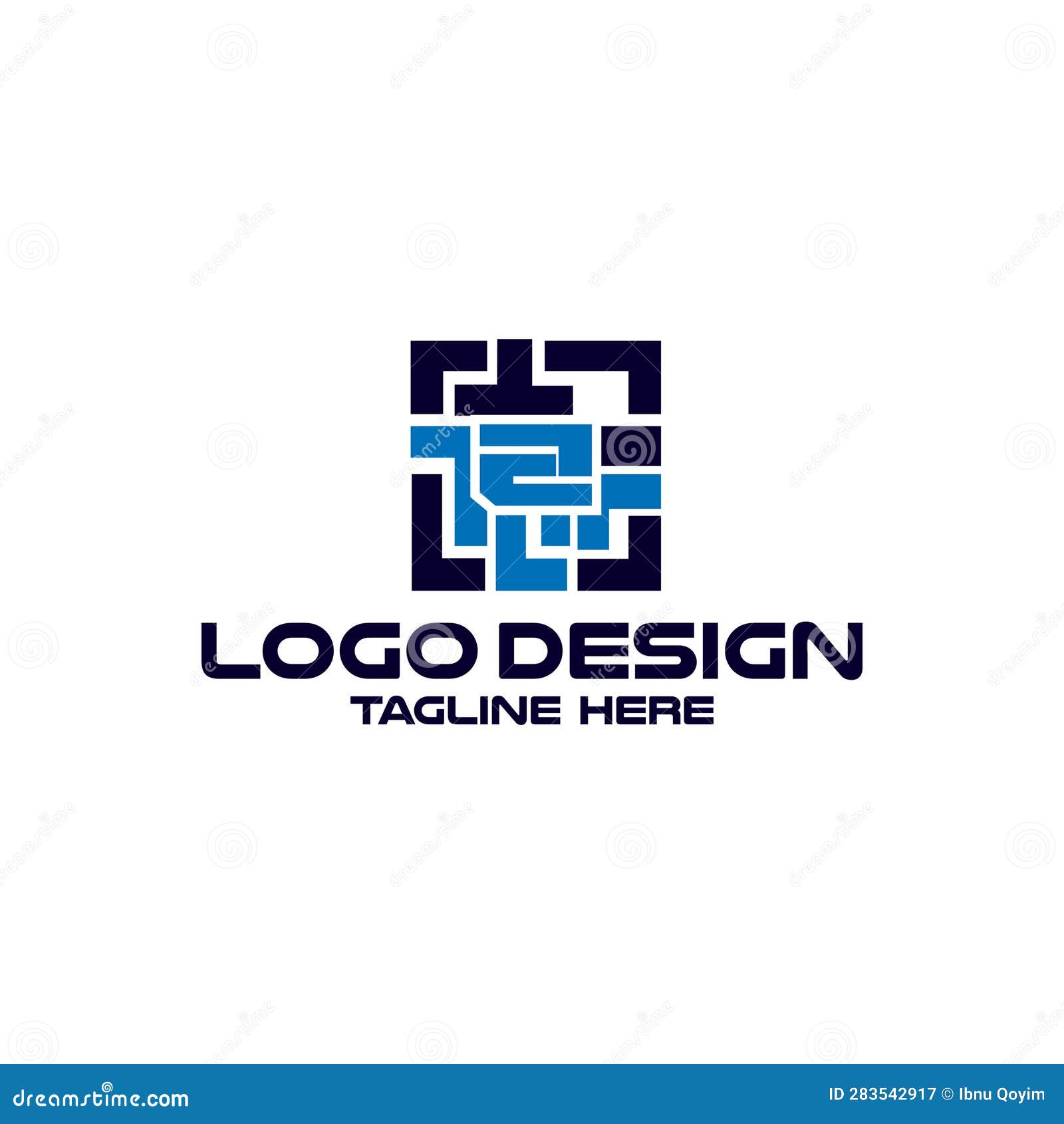 Letter Z with Maze Technology Logo Design Vector Stock Vector ...