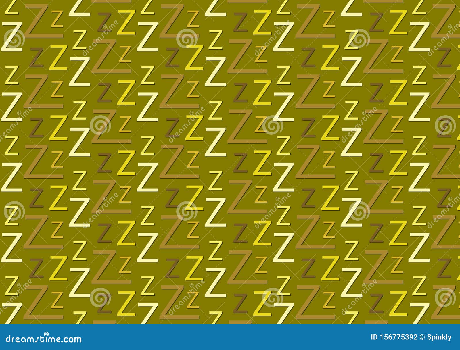 Letter Z Pattern in Different Colored Shades for Wallpaper Stock ...