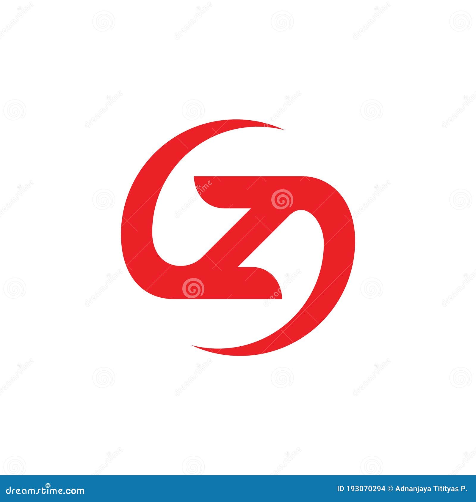 Letter Z Rotate Motion Logo Vector Stock Vector - Illustration of race ...