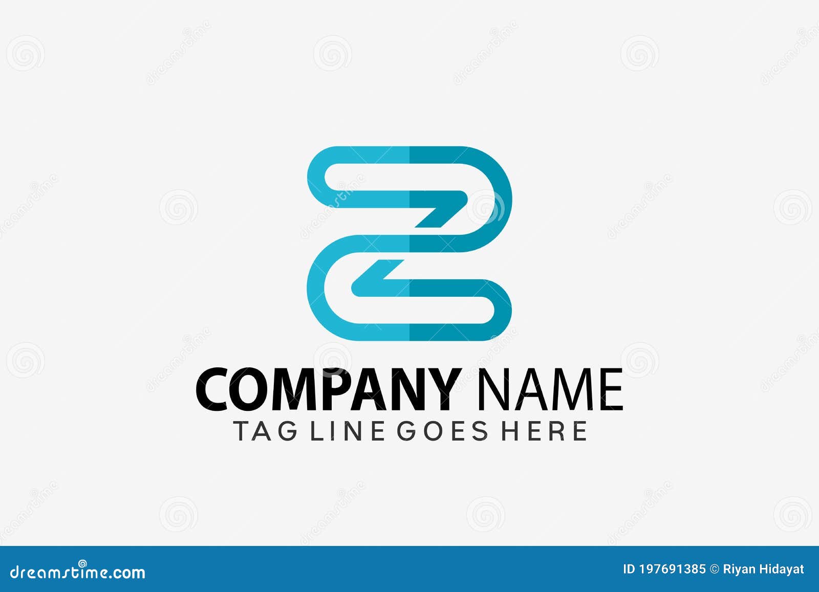 Letter Z Round Colorful Logo Design Vector Illustration Stock Vector ...