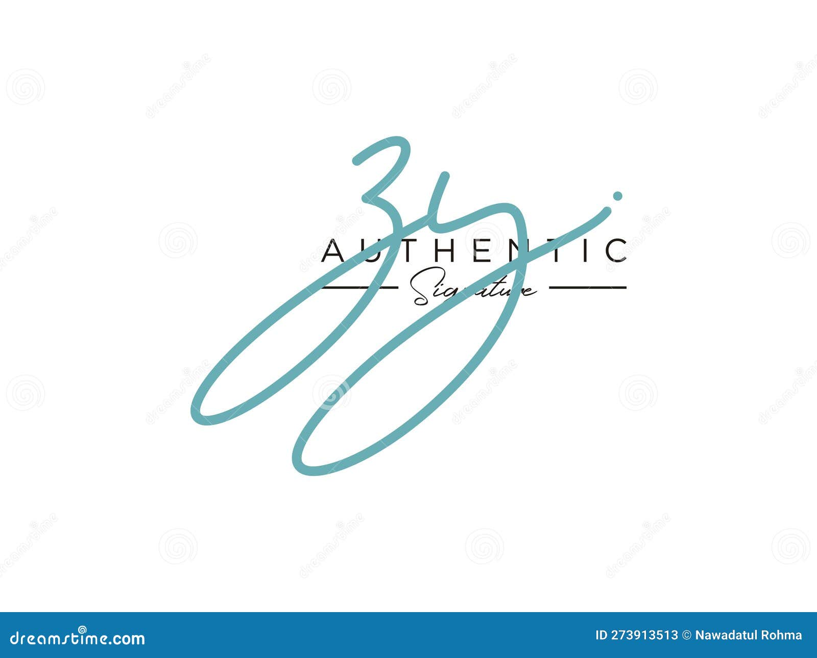 Letter ZY Signature Logo Template Vector Stock Vector - Illustration of ...