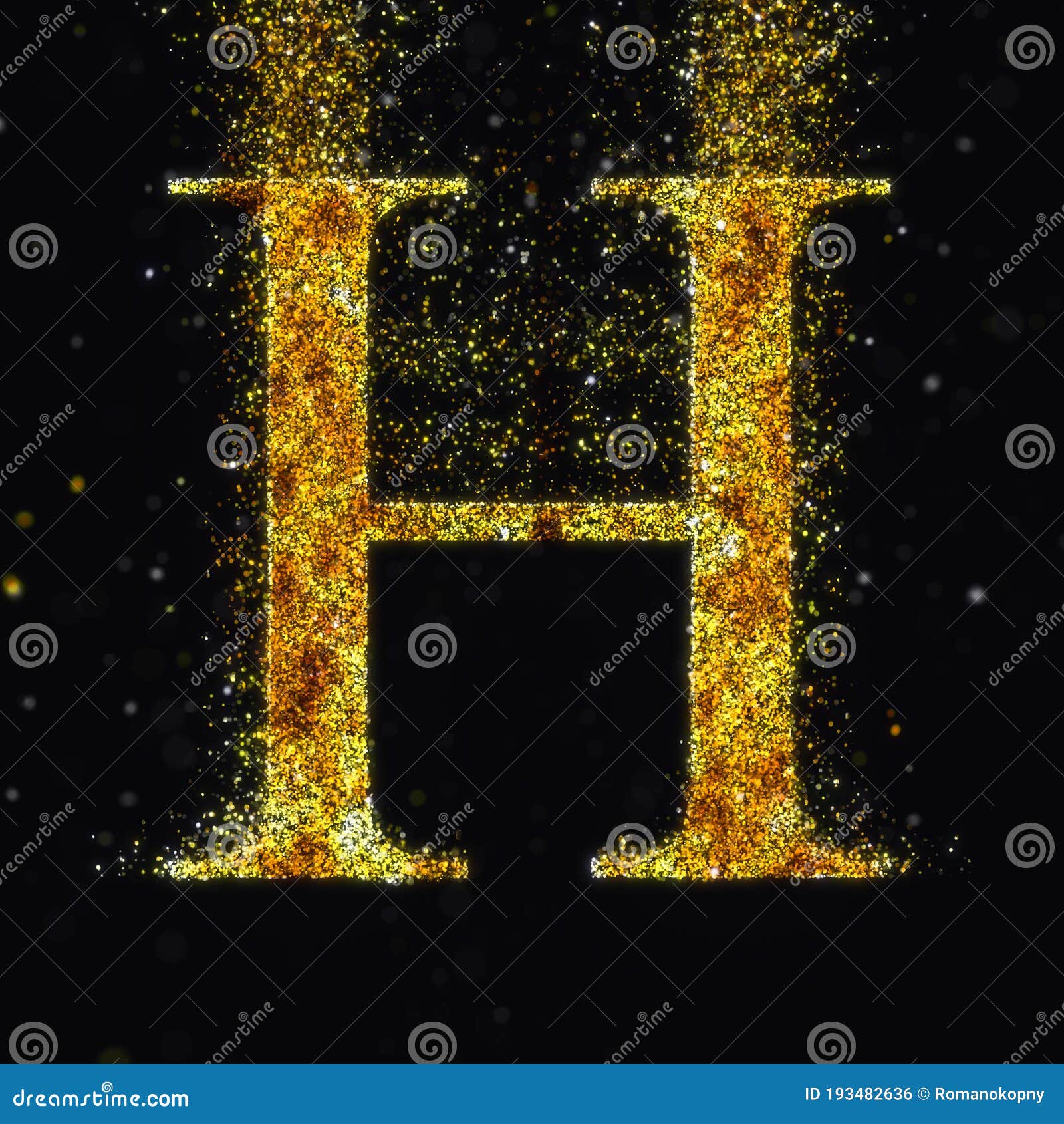 Lettera h illustrazione di stock. Illustrazione di alfabeto - 193482636