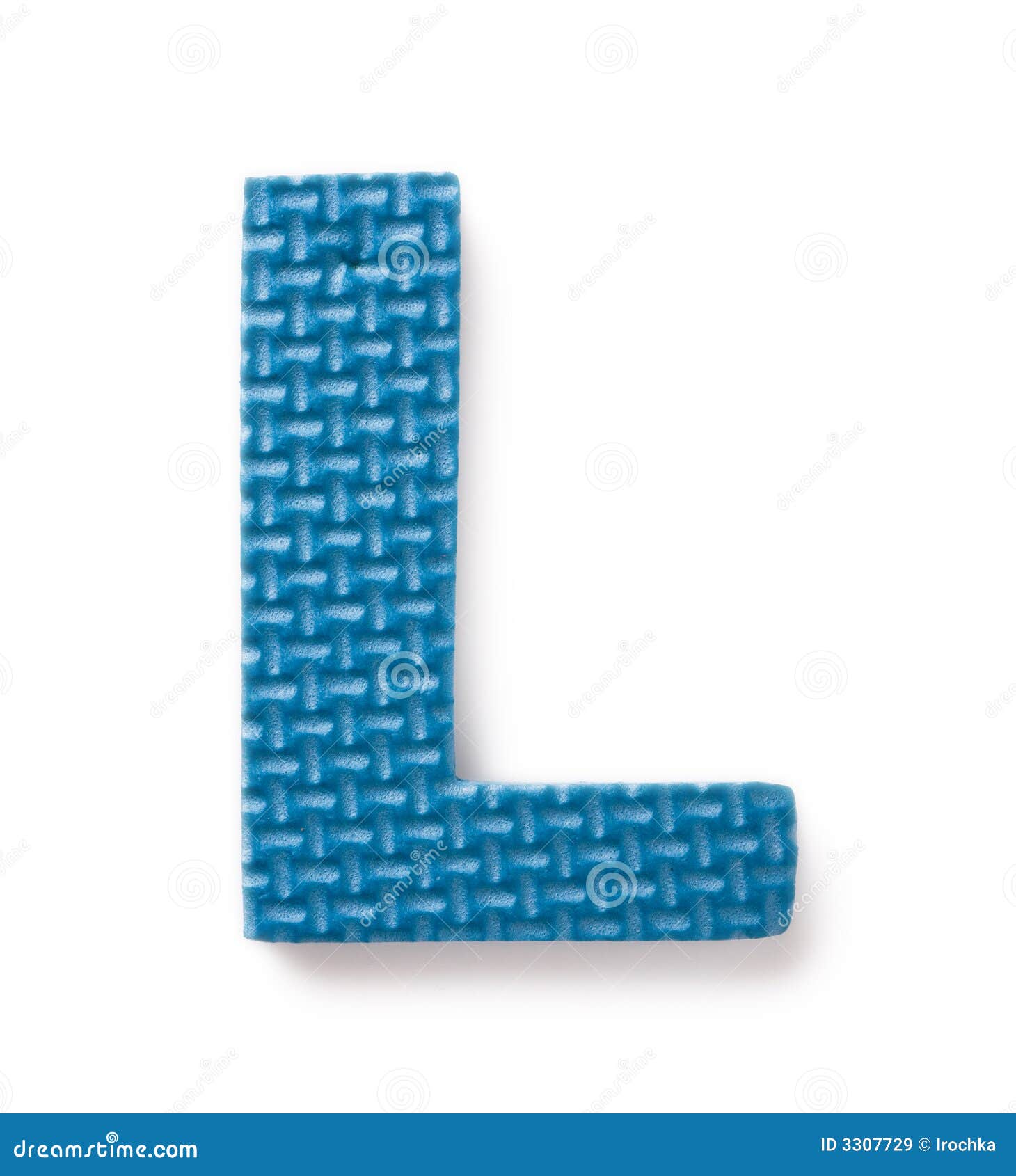 Lettera L immagine stock. Immagine di carta, carattere - 3307729