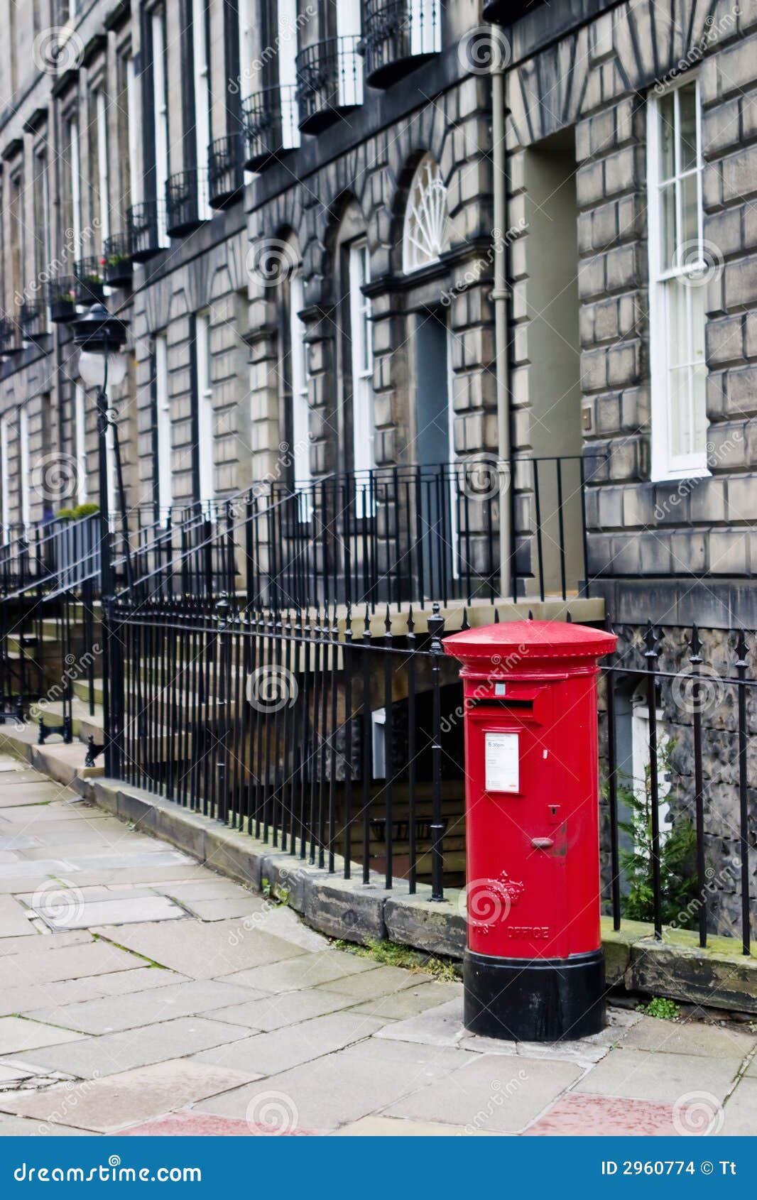 Letterbox stock photo. Image of front, architecture, fence - 2960774