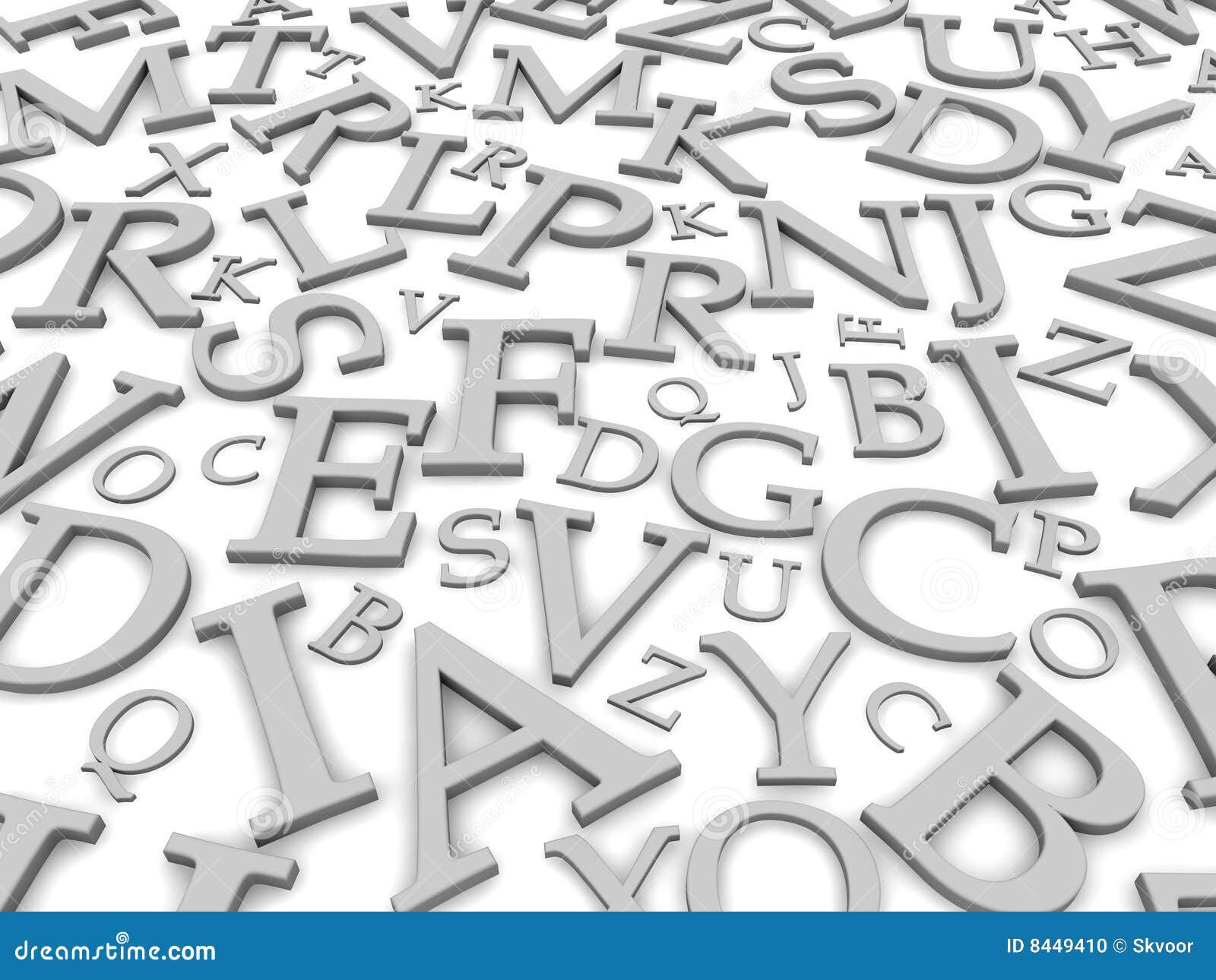 Lettere in bianco e nero illustrazione di stock. Illustrazione di ...