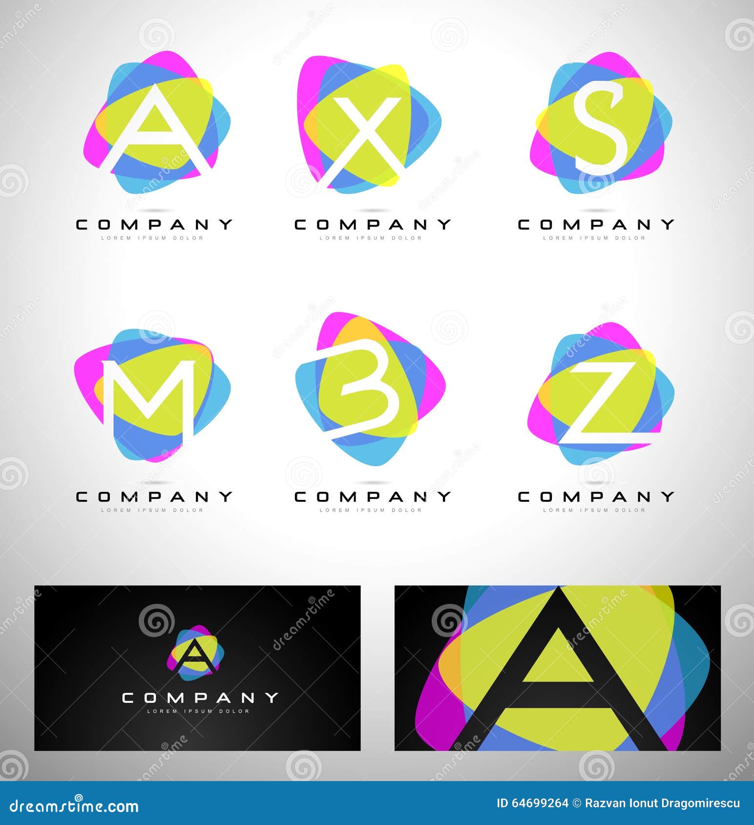 Lettere Logo Design illustrazione vettoriale. Illustrazione di ...