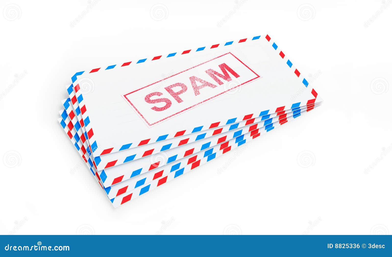 Lettere Postali Con Uno Spam Fotografia Stock - Immagine di icona ...