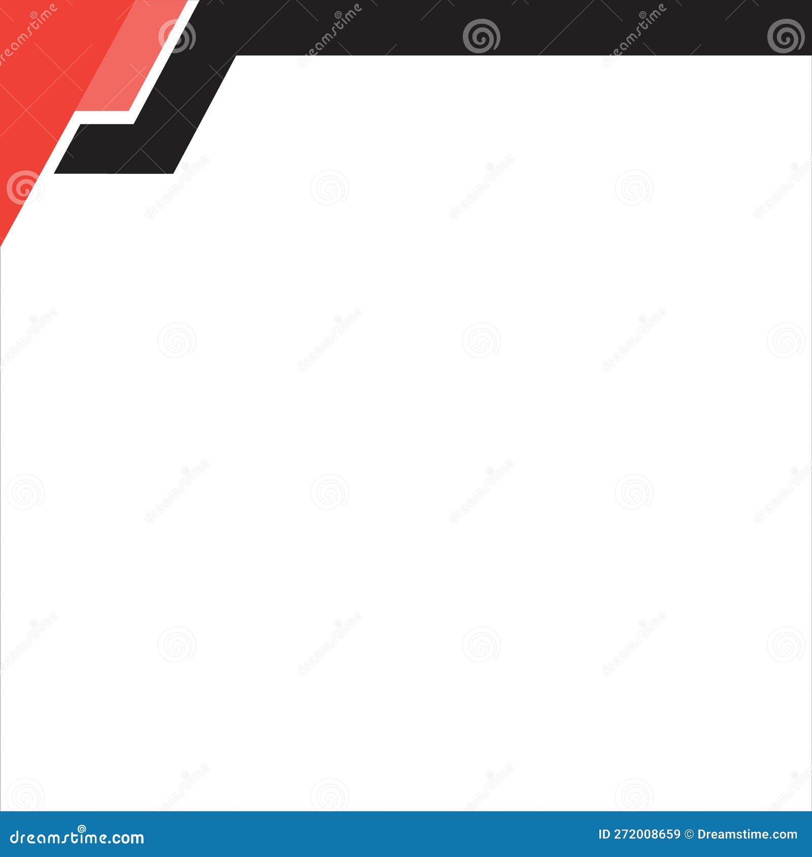 Letterhead Business Corner stock vector. Illustration of screenshot ...