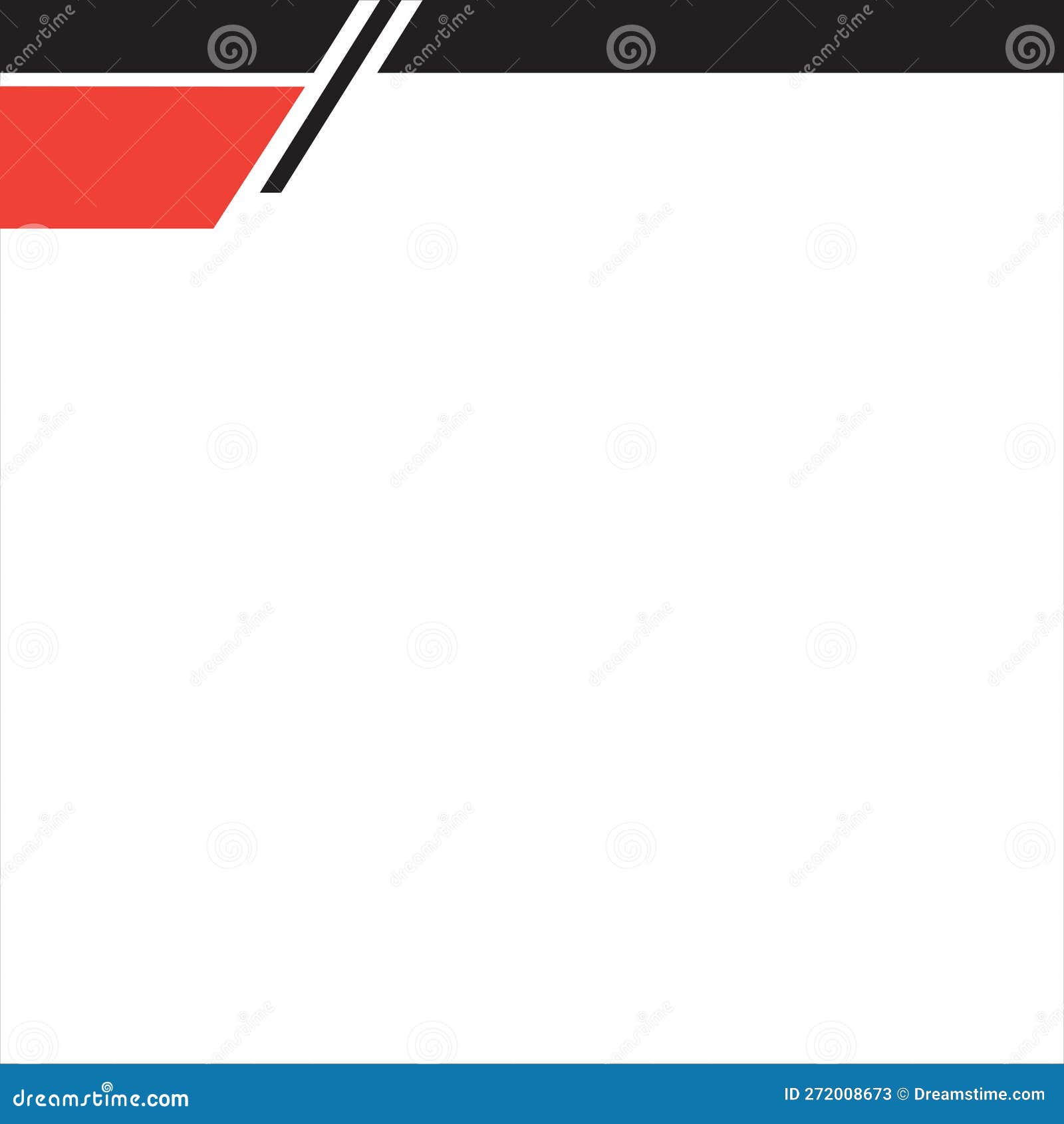 Letterhead Business Corner stock vector. Illustration of template ...