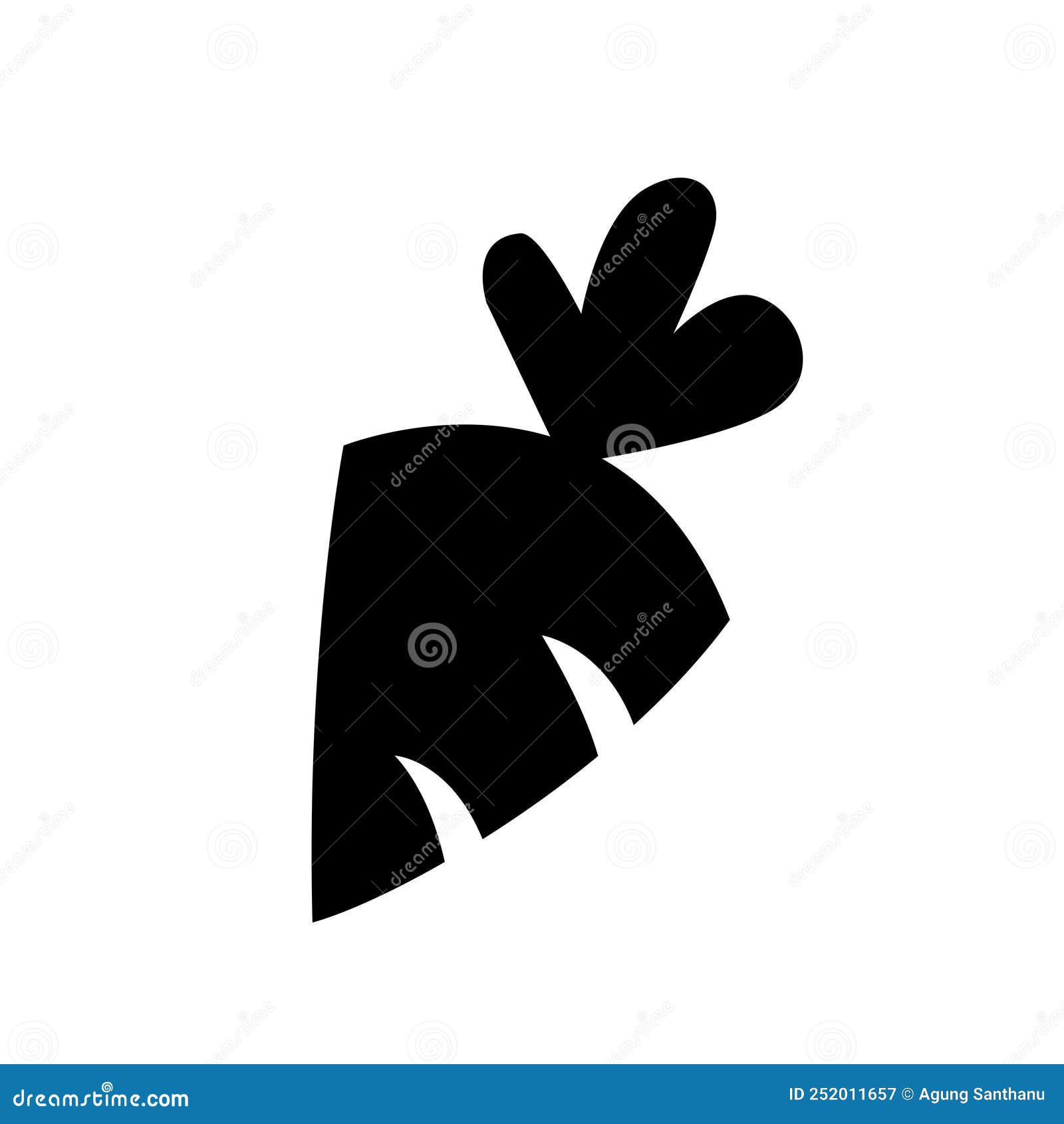 Carrot Icon Sign Symbol Vector Illustration Isolated Template. Stock ...