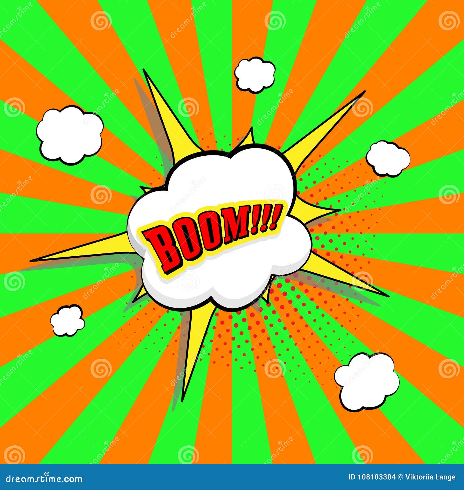 Lettering Bang. Comic Text Sound Effect Stock Vector - Illustration of ...