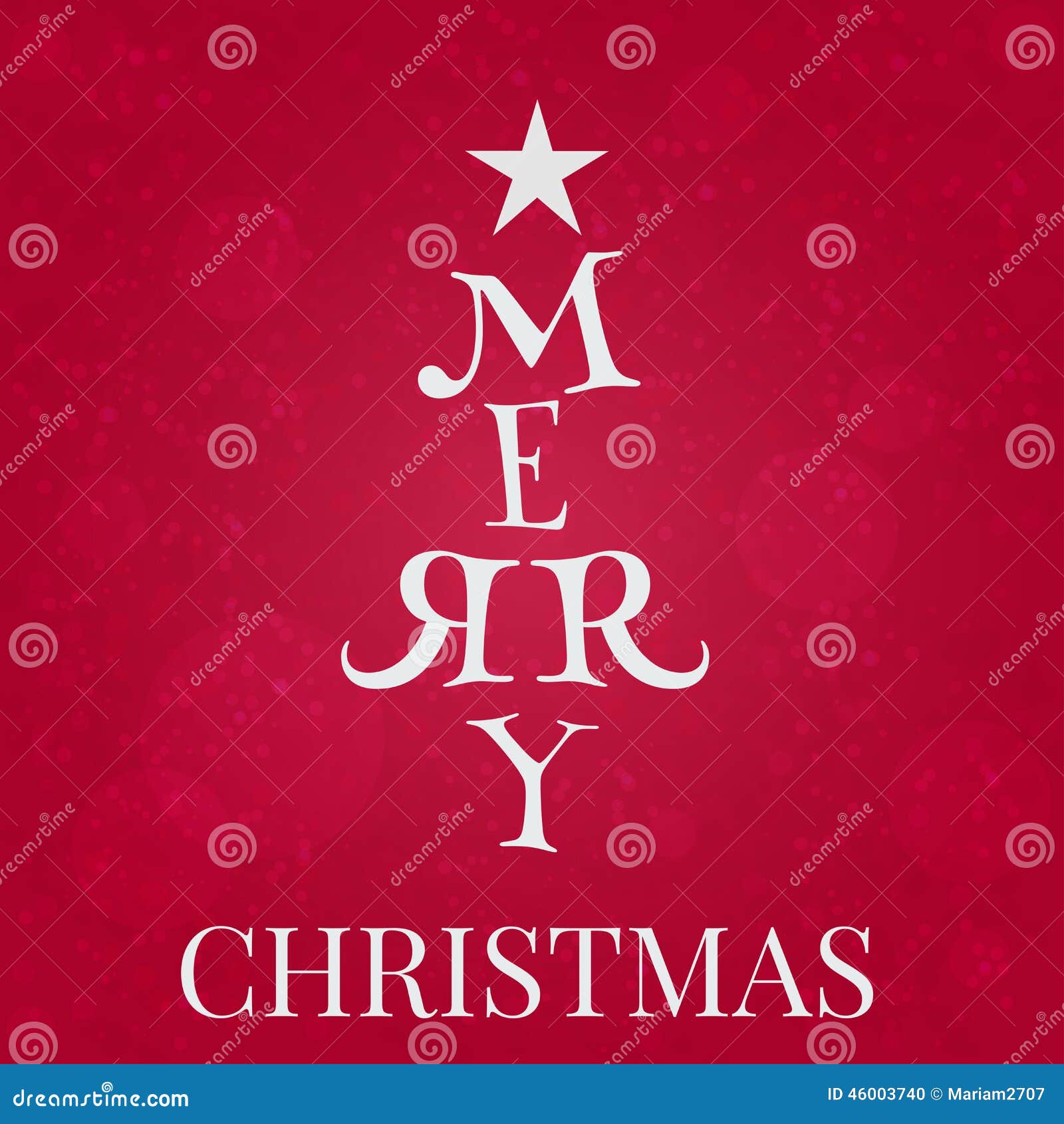 Lettering Christmas Tree stock vector. Illustration of decorate - 46003740