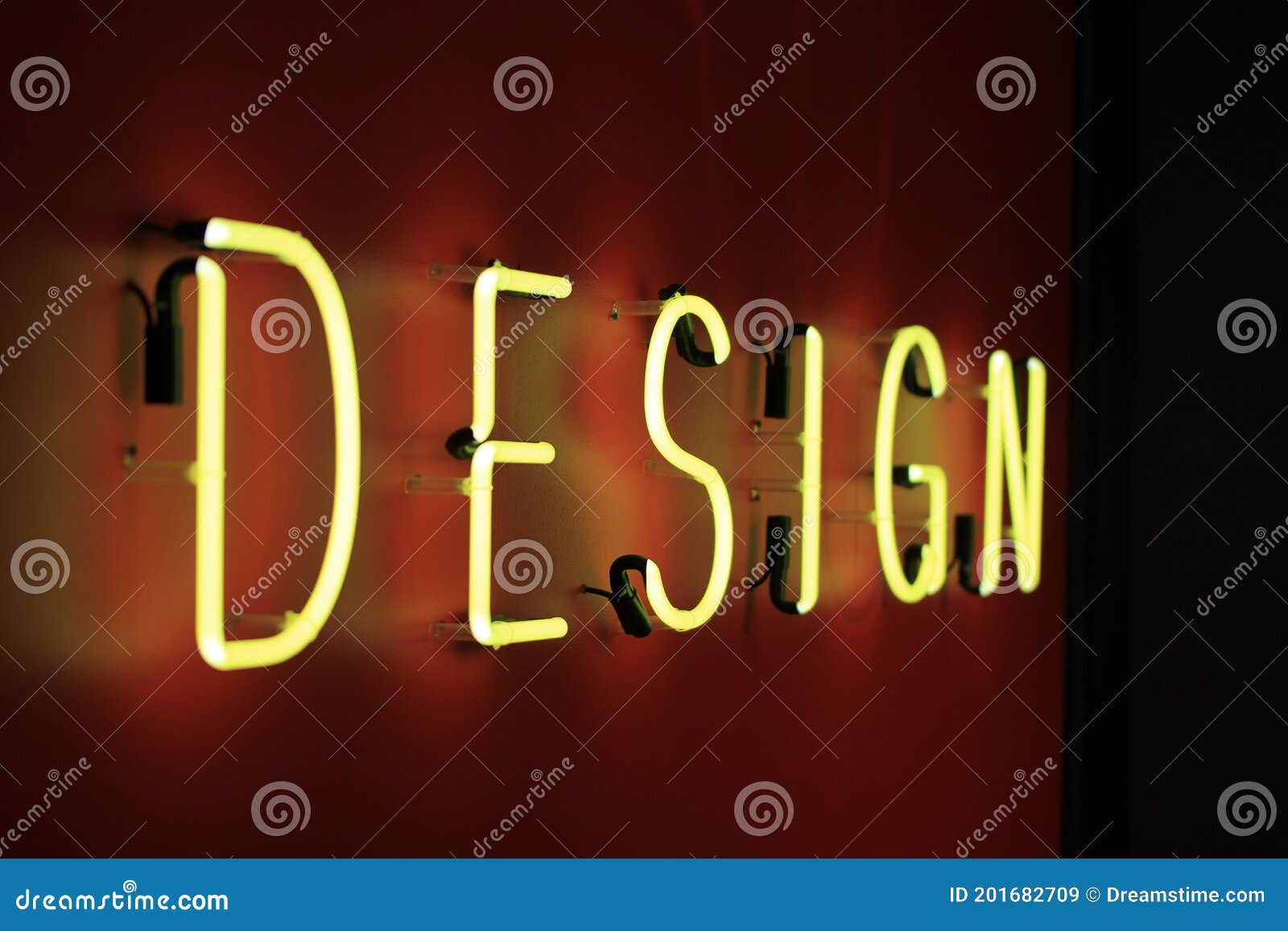 Lettering Design on the Wall Stock Image - Image of design, sign: 201682709