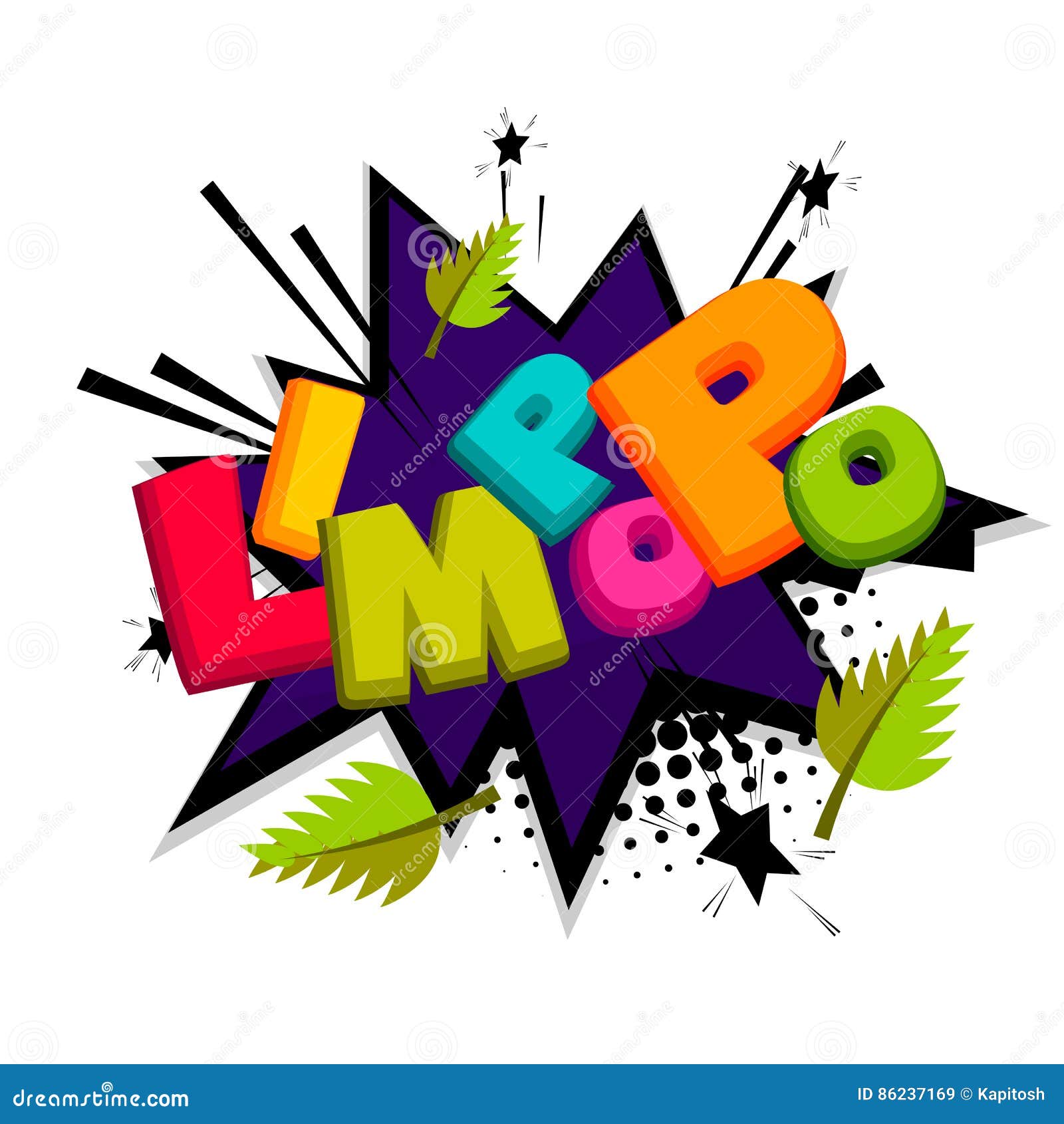 Prank Comic Box With Mask Calendar And Mouth Vector Illustration ...