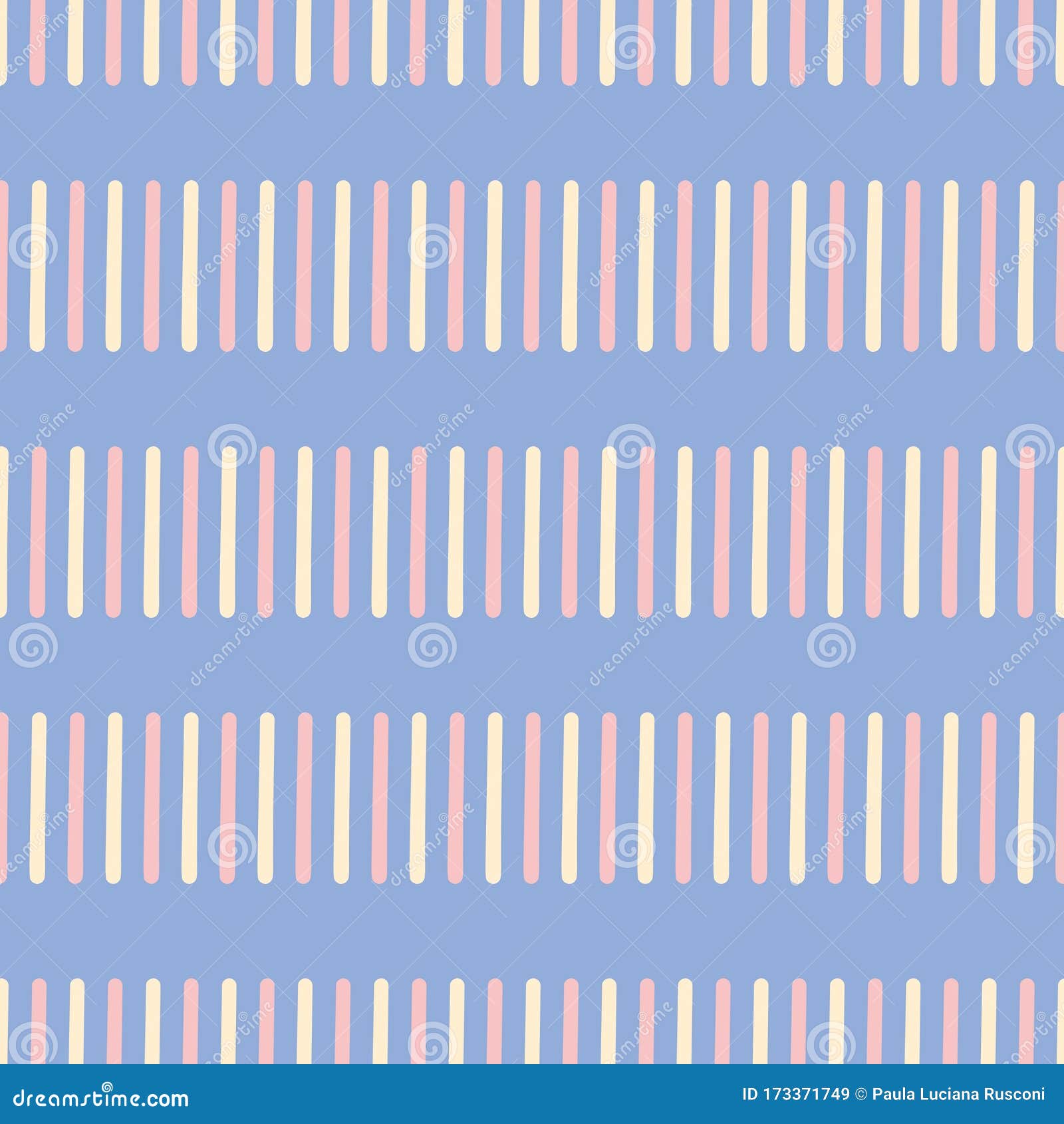 Vertical Bar Character Seamless Vector Pattern Stock Vector ...