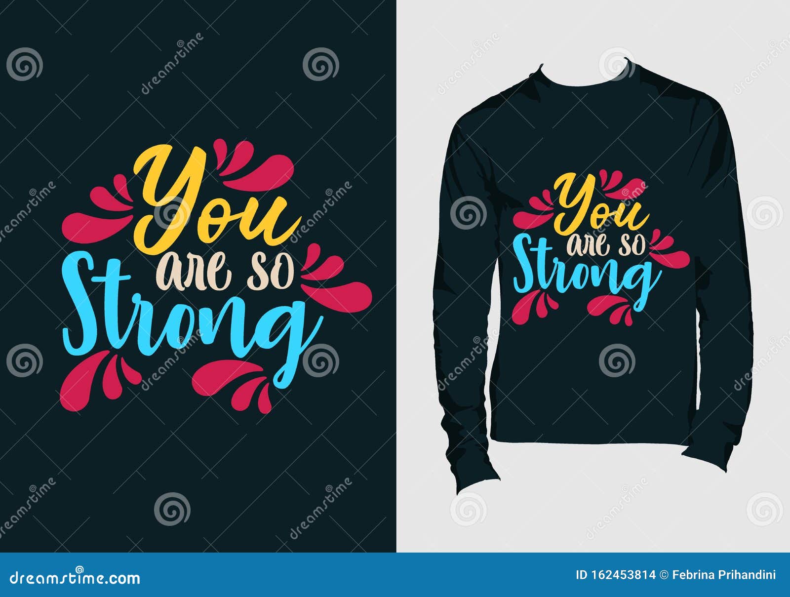 Lettering Quotes. Hand Drawn Typography Poster Stock Vector ...