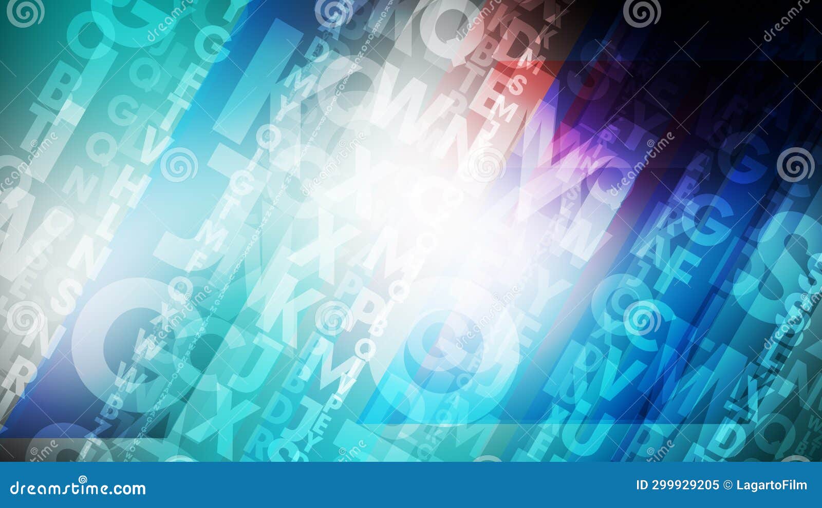 Alphabet Chaotic Composition of Abstract Text, Typography Chaos, and ...