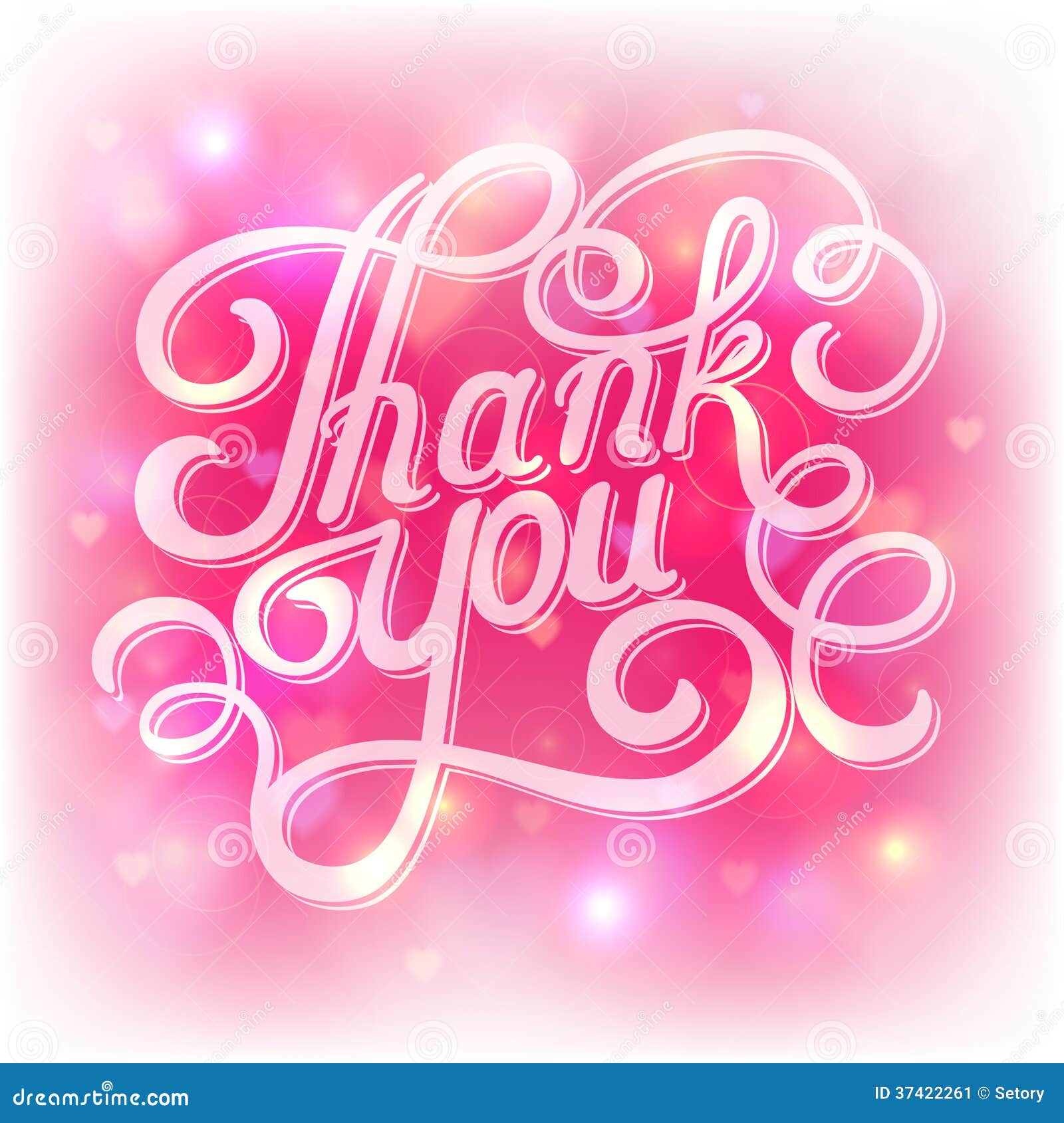 Lettering thank you stock vector. Illustration of lettering - 37422261