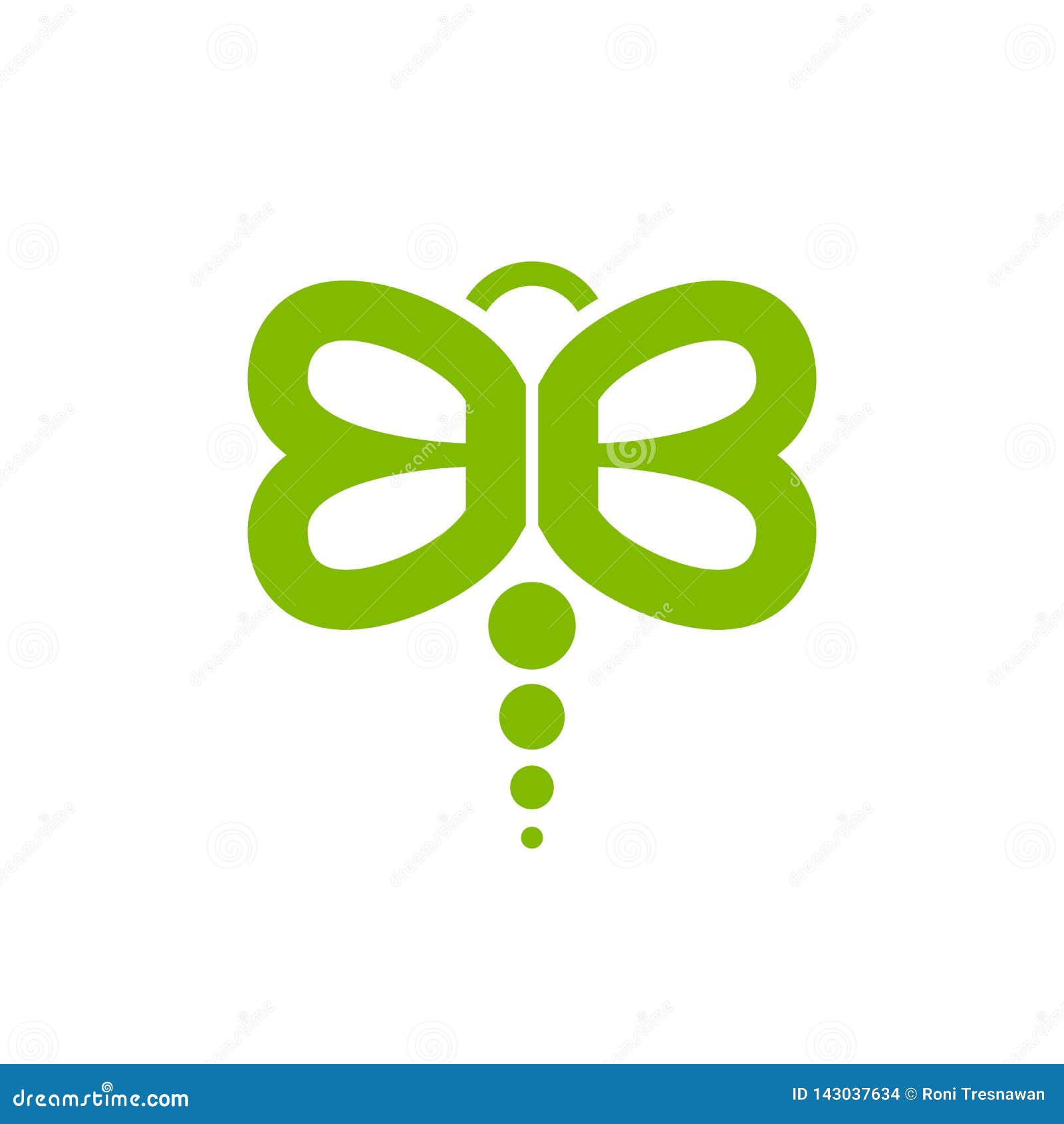 8D Initials Lettermark Symbol Logo Design Cartoon Vector ...