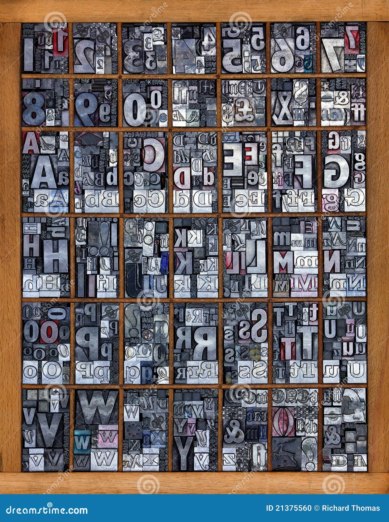 Letterpress alphabet stock photo. Image of symbol, lowercase - 21375560